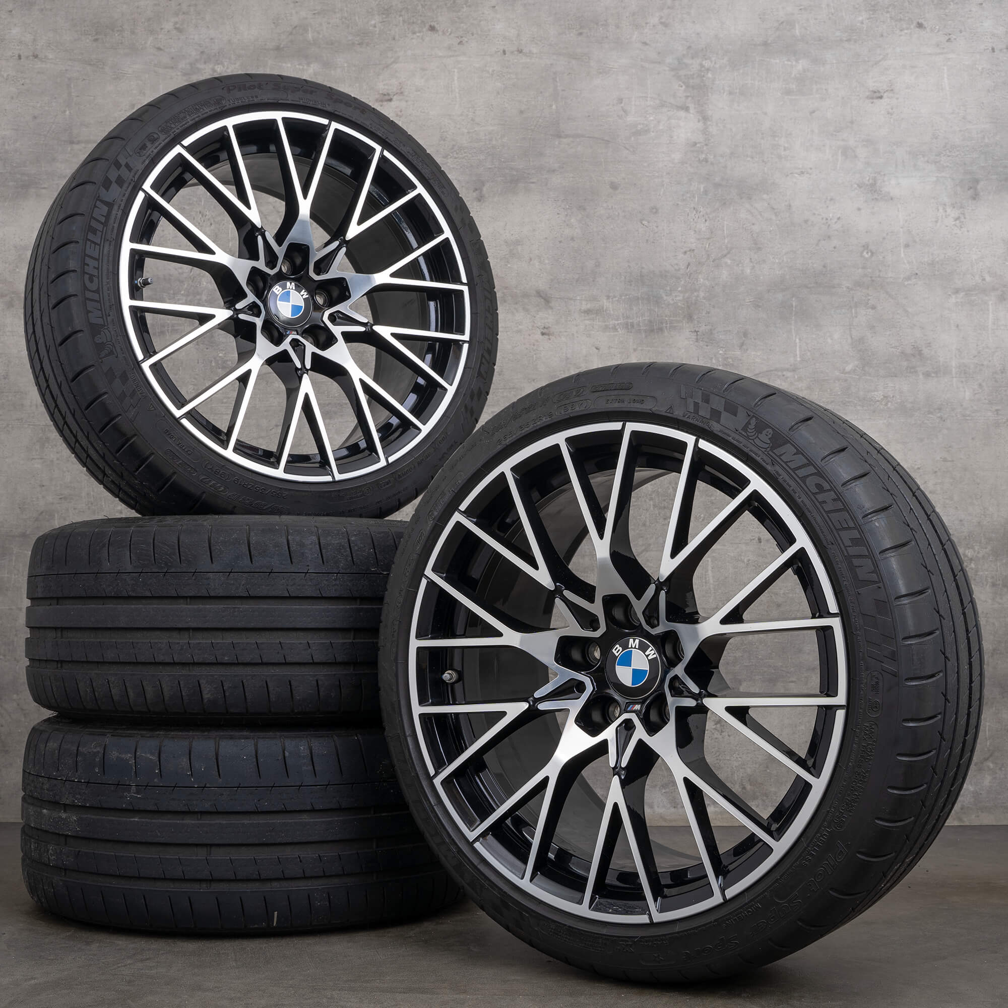 BMW M2 F87 summer wheels tires 19 inch rims 788 M 8093987 8093988