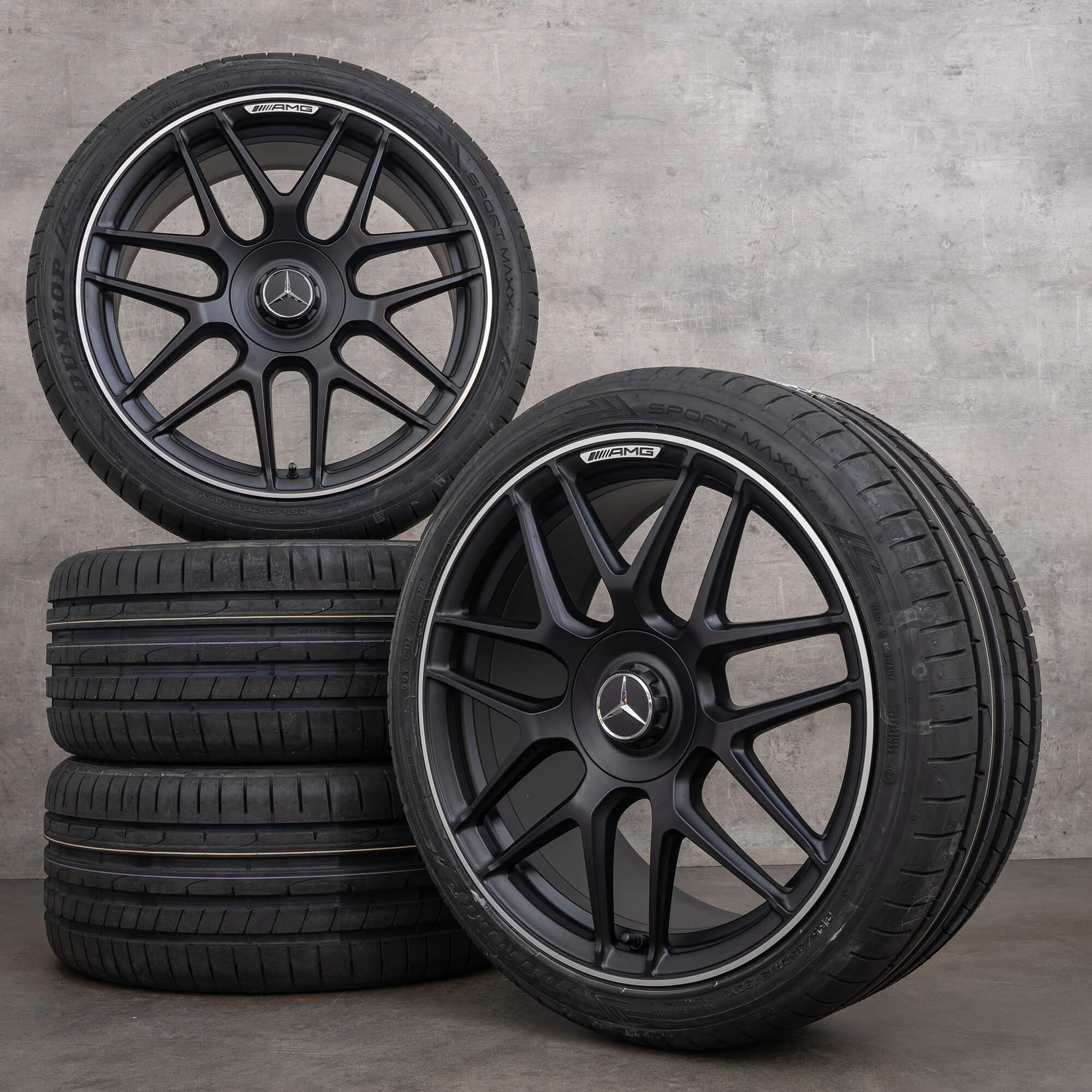 AMG Mercedes Benz CLA45 C118 X118 summer wheels 19 inch rims tires NEW