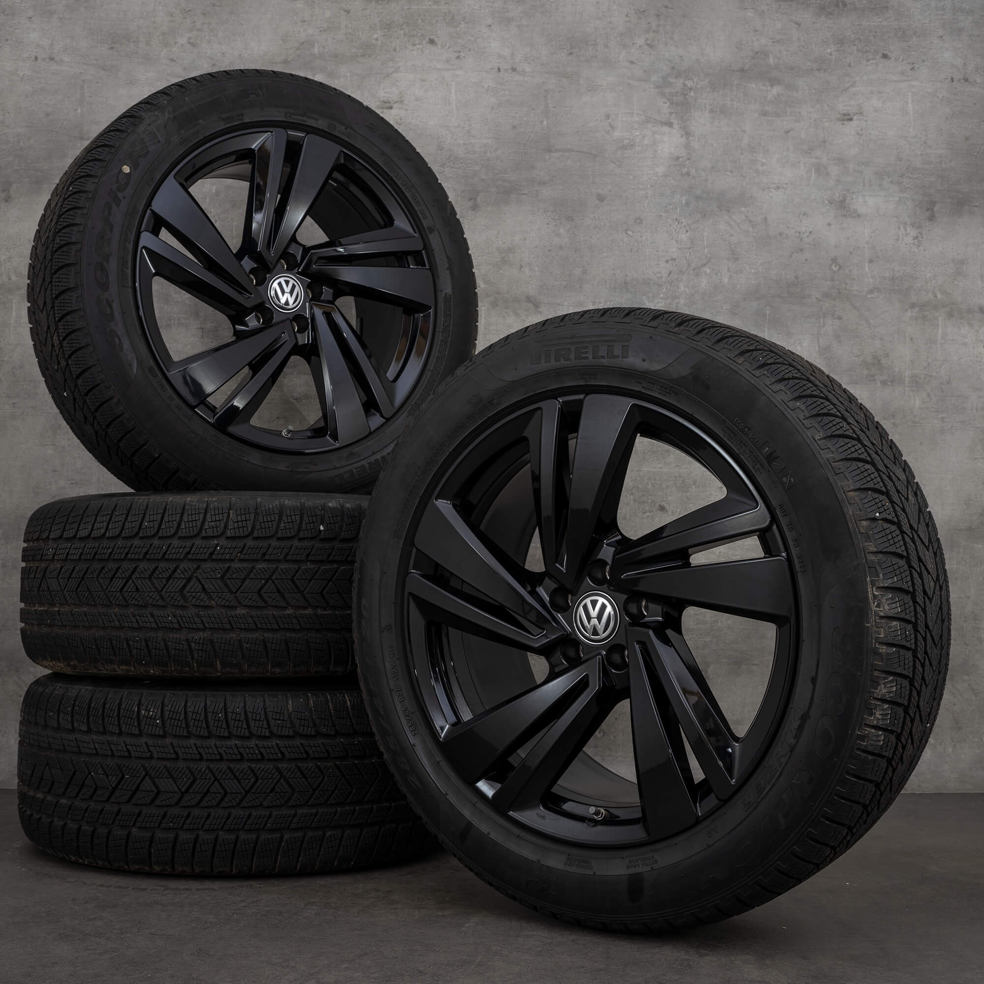 VW 20 inch rims Touareg III CR 760601025AA Nevada winter tires wheels