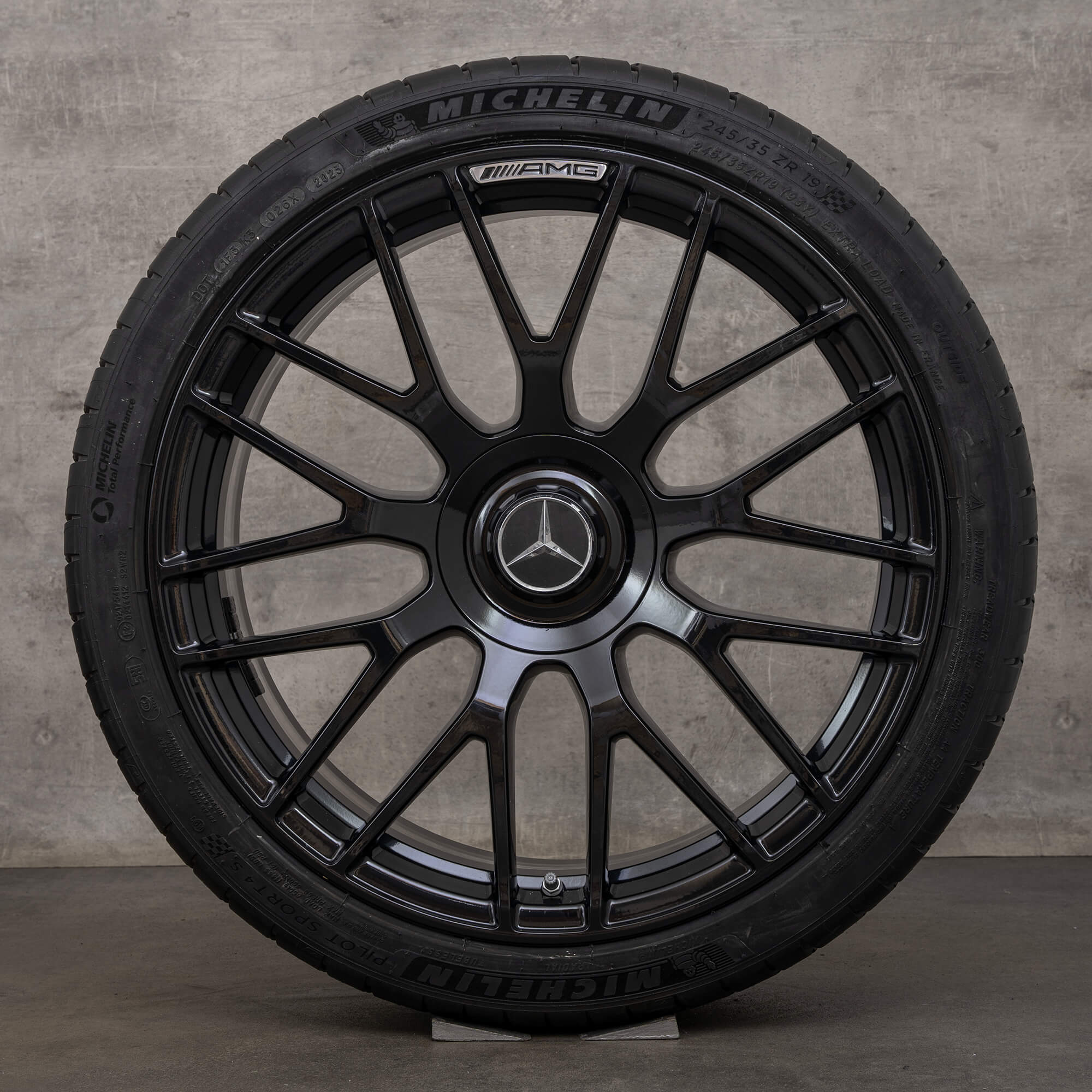 AMG Mercedes Benz C63 S W205 S205 summer wheels 19 inch rims tires NEW