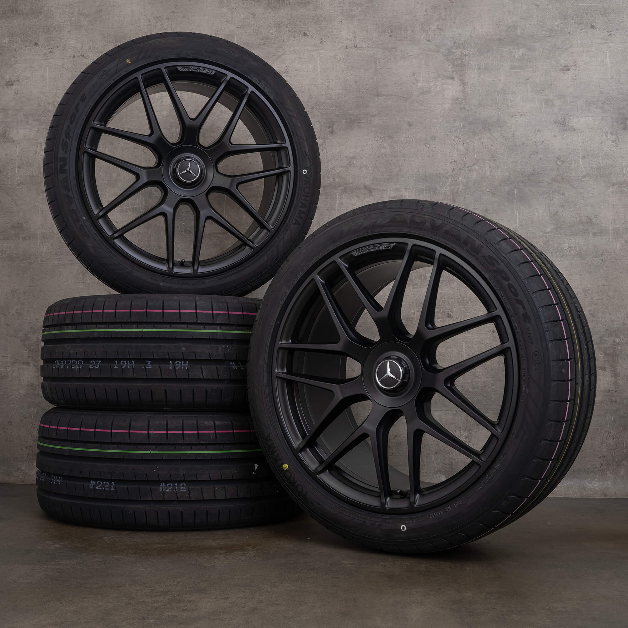 OEM Mercedes Benz GLE AMG snow tire packages 22 inch V167 A1674015601 ...