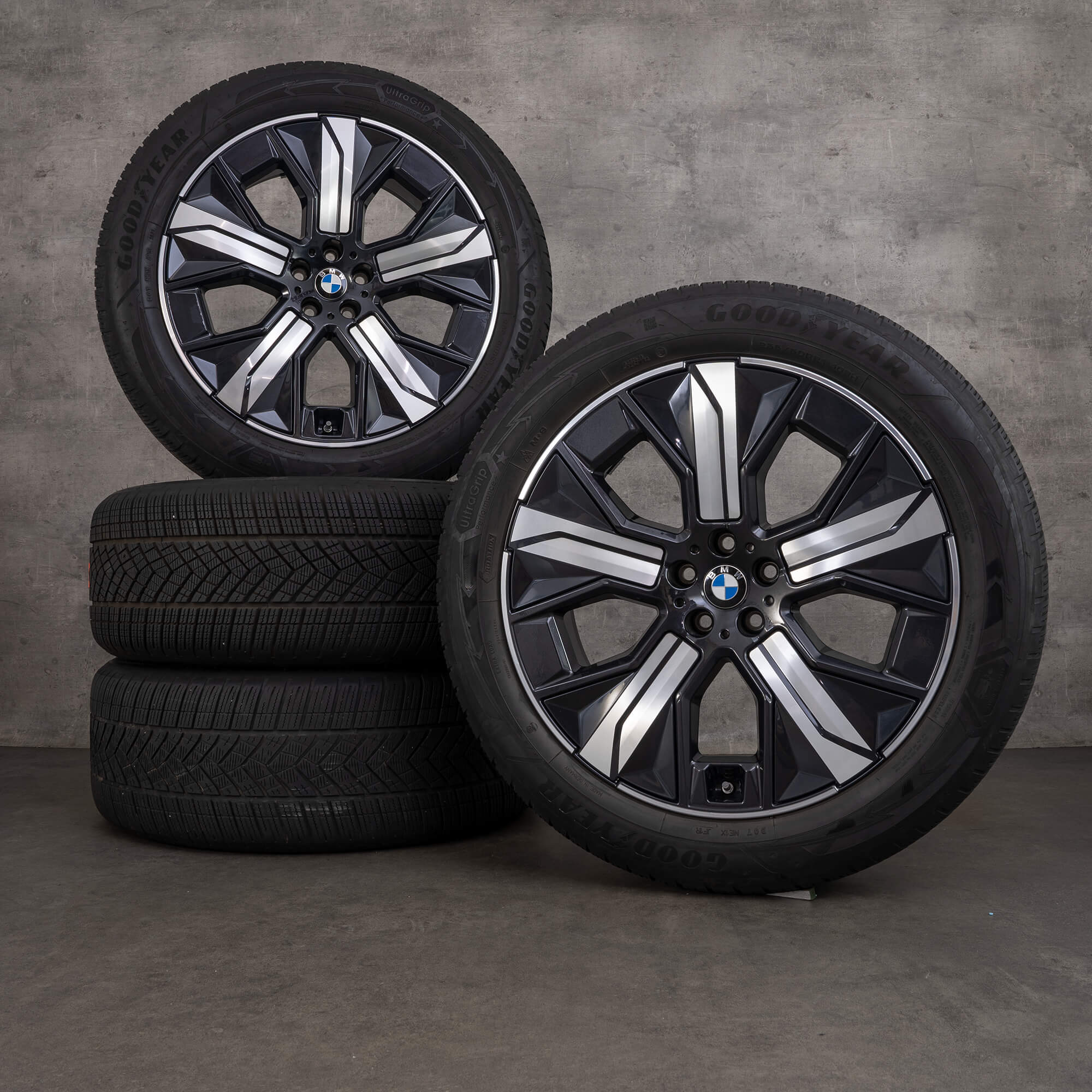 BMW OEM winter wheels iX i20 21 inch styling 1011 aerodynamics 5A02655