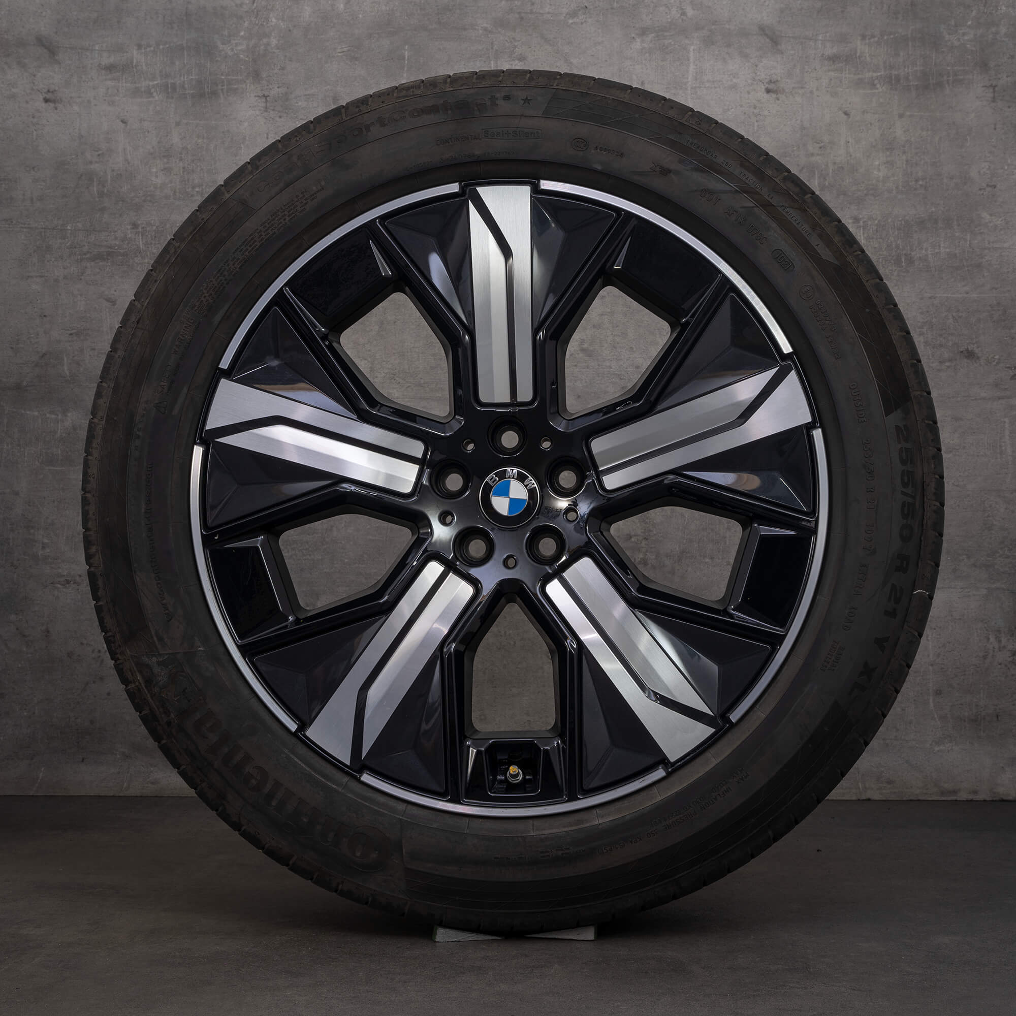 BMW iX i20 summer wheels 21 inch rims styling 1011 aerodynamics 5A02656