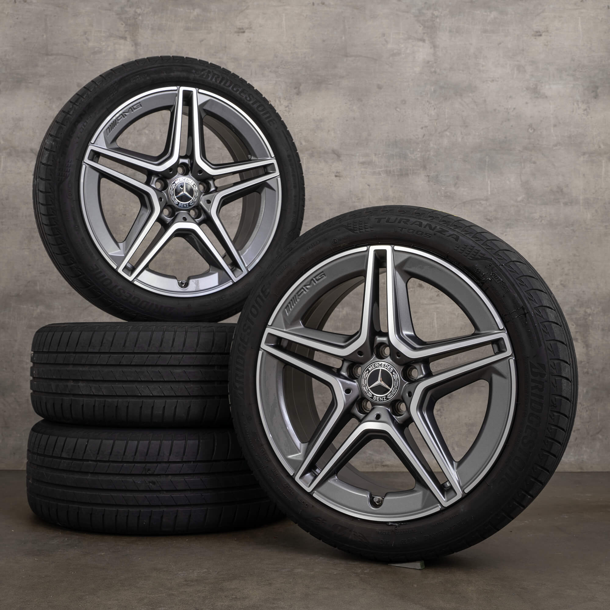 OEM Mercedes Benz AB Class CLA AMG rims 18 inch W177 V177 W247 X118 ...