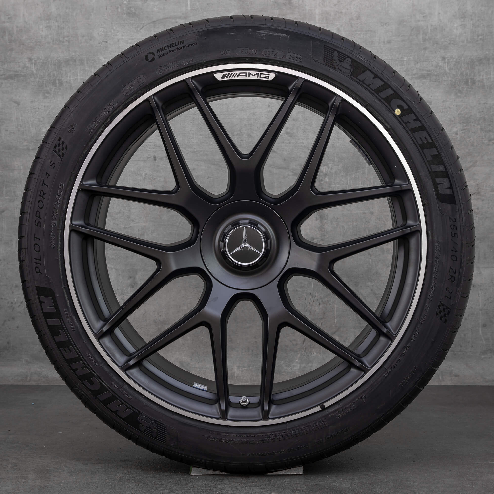 AMG 21 inch rims Mercedes GLC 63 & 63S X253 C253 summer tires wheels NEW