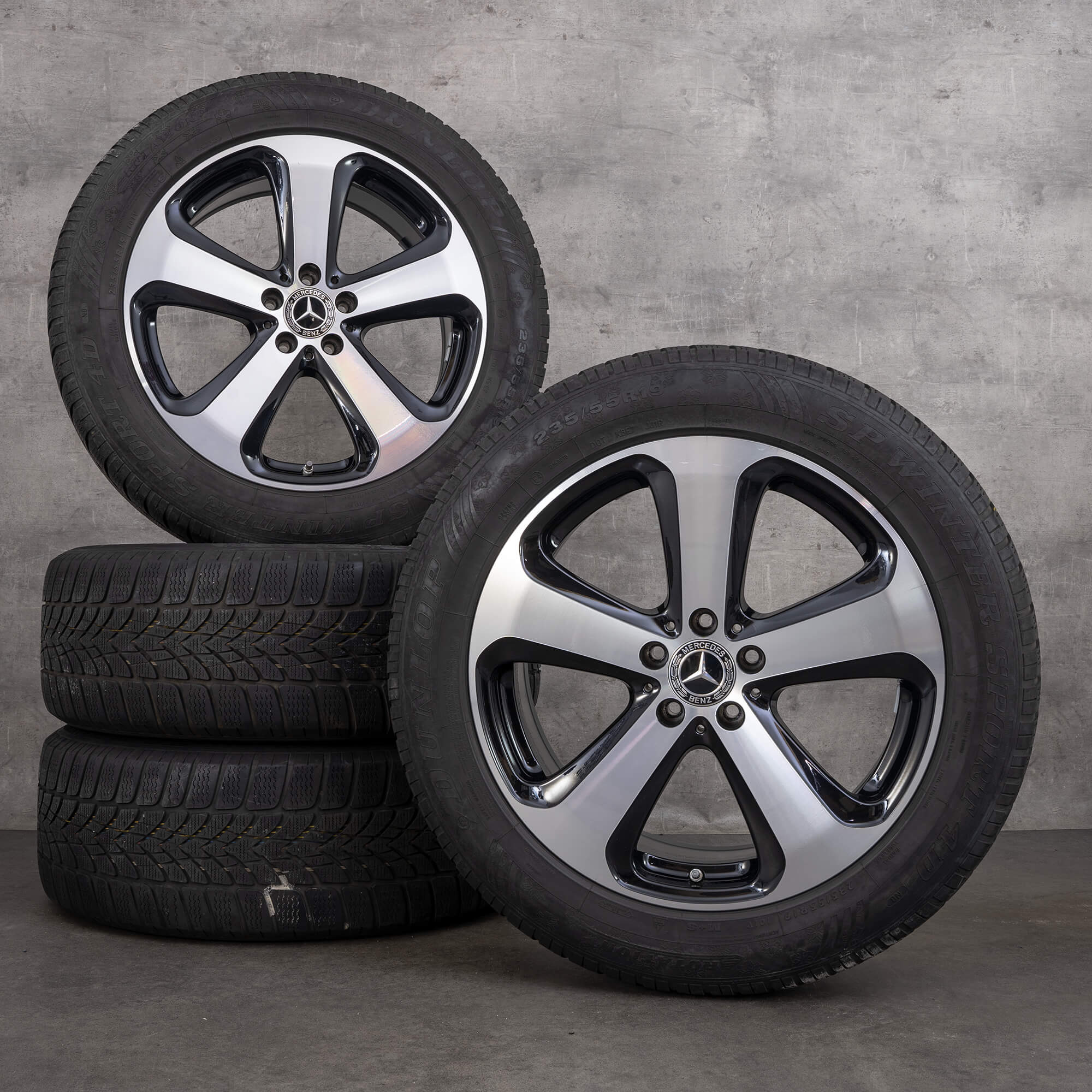 Mercedes Benz 19 inch rims GLC X253 alloy OEM winter wheels A2534011000