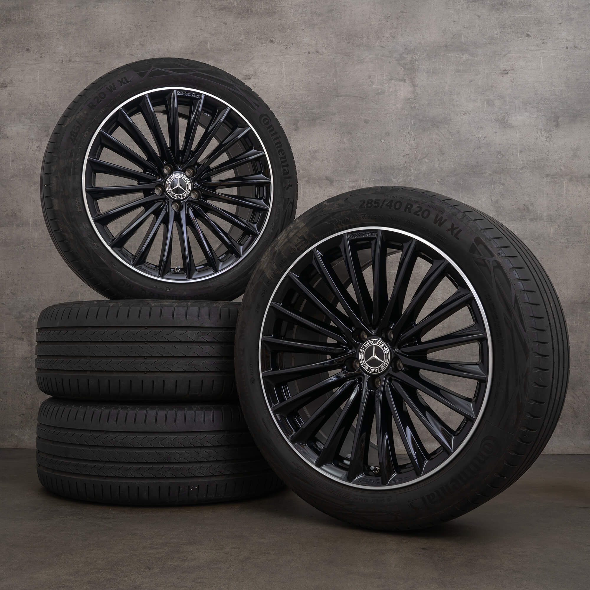 Original Mercedes Benz AMG GLC Felgen 20 Zoll X254 C254 Sommerräder ...