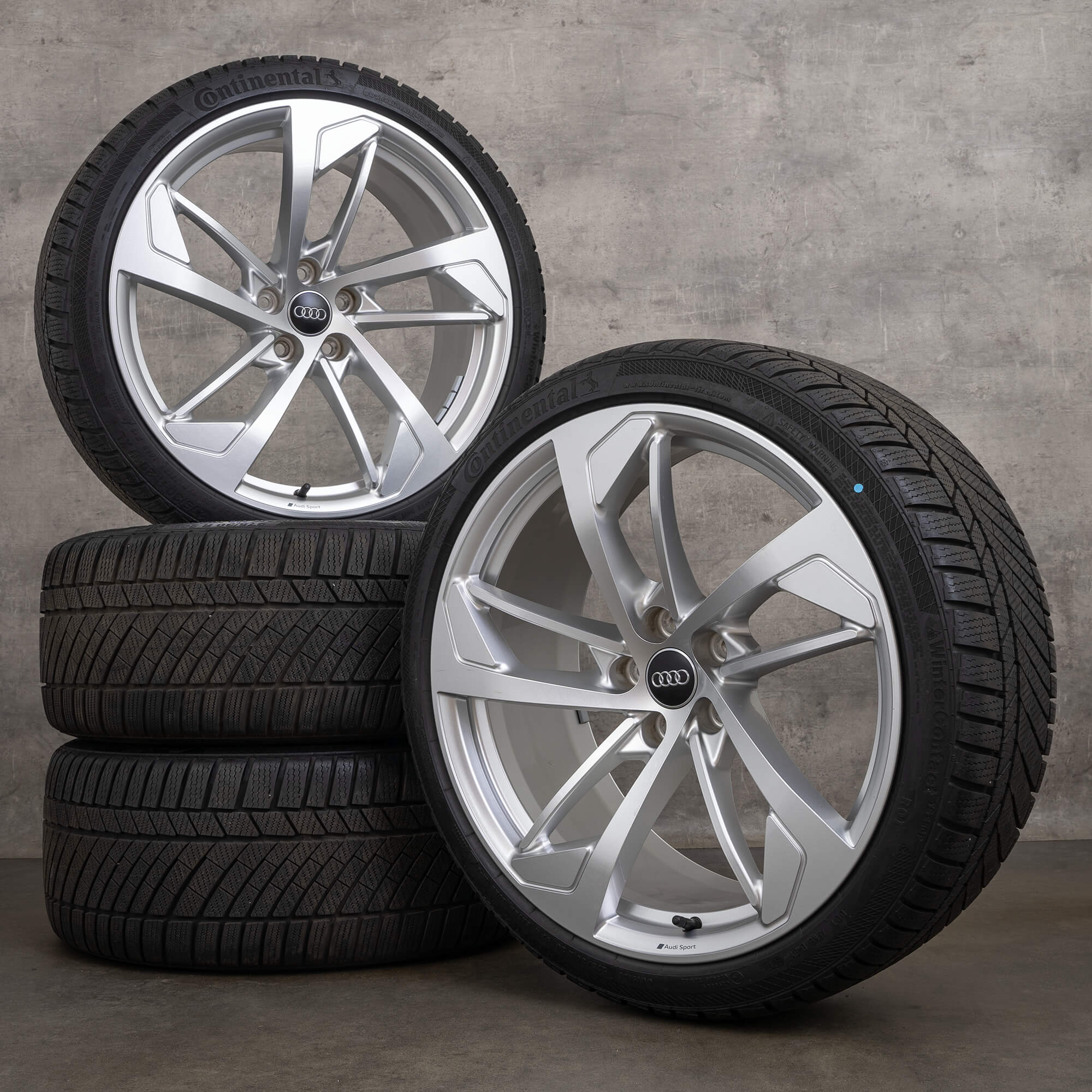 OEM Audi RS4 B9 8W RS5 F5 20 inch winter tires rims trapezoid 8W0601025CN