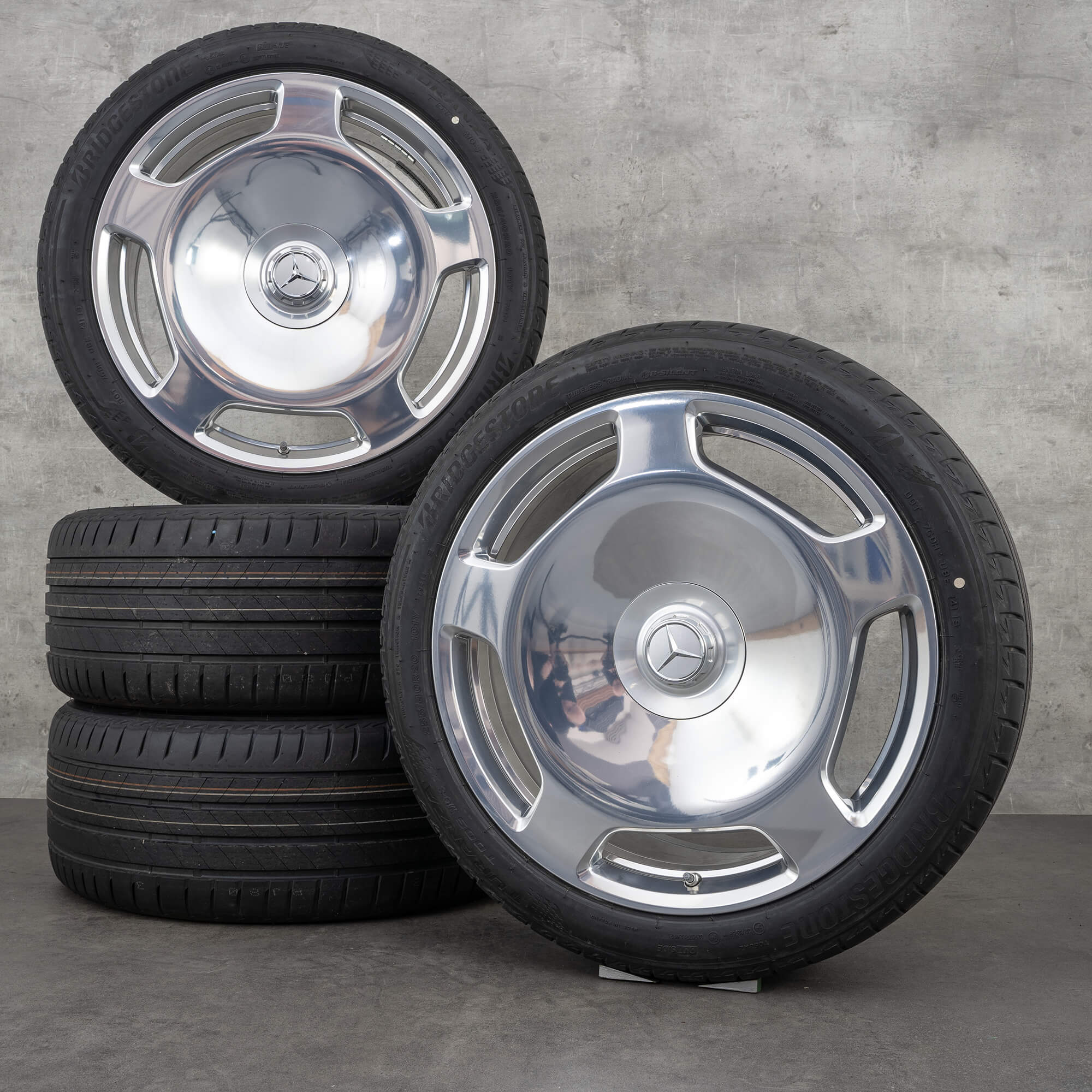 Jante Maybach de 20 inch Clasa S W223 X223 anvelope vara roti A2234014200