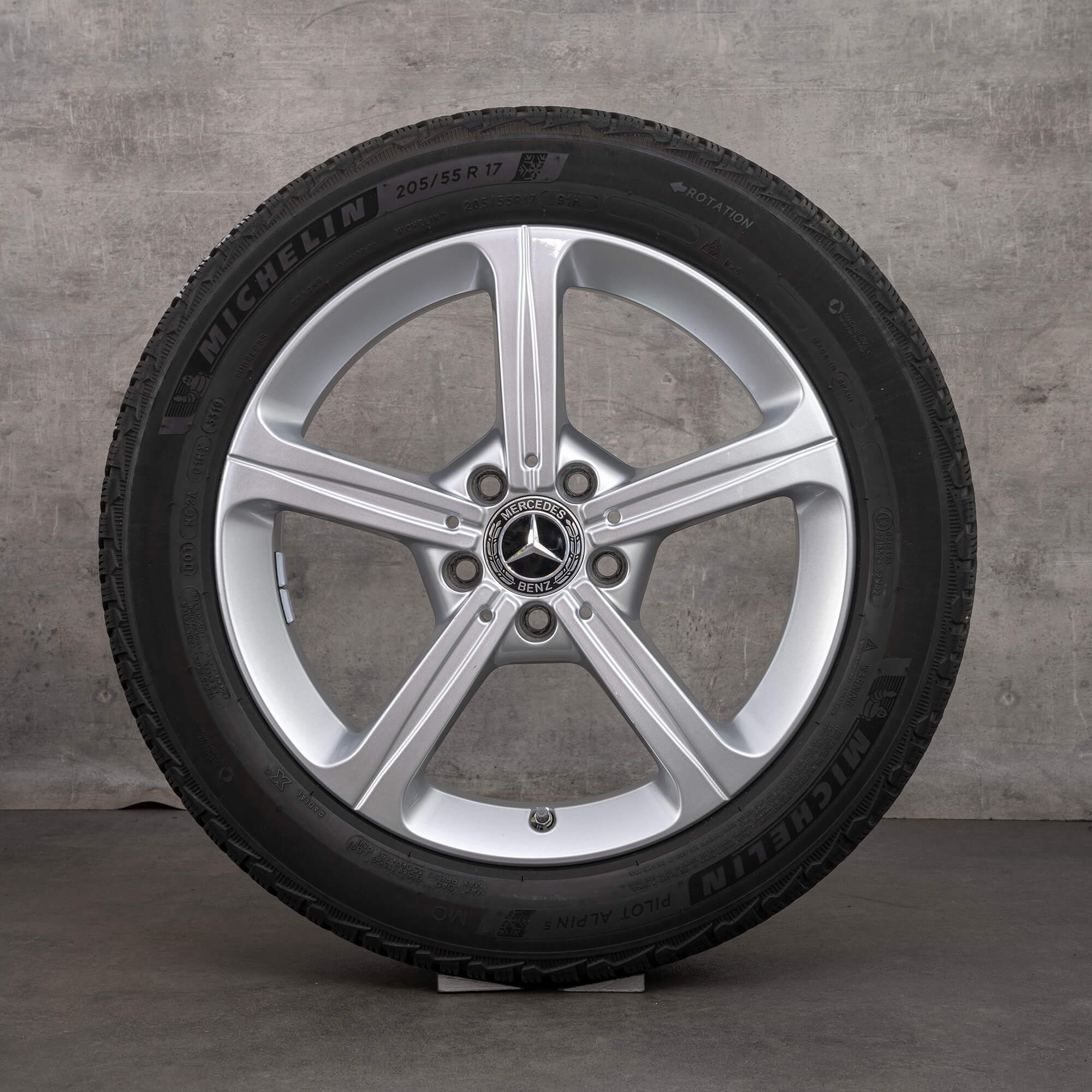 Mercedes A Class W177 CLA W118 OEM winter wheels 17 inch rims A1774011200