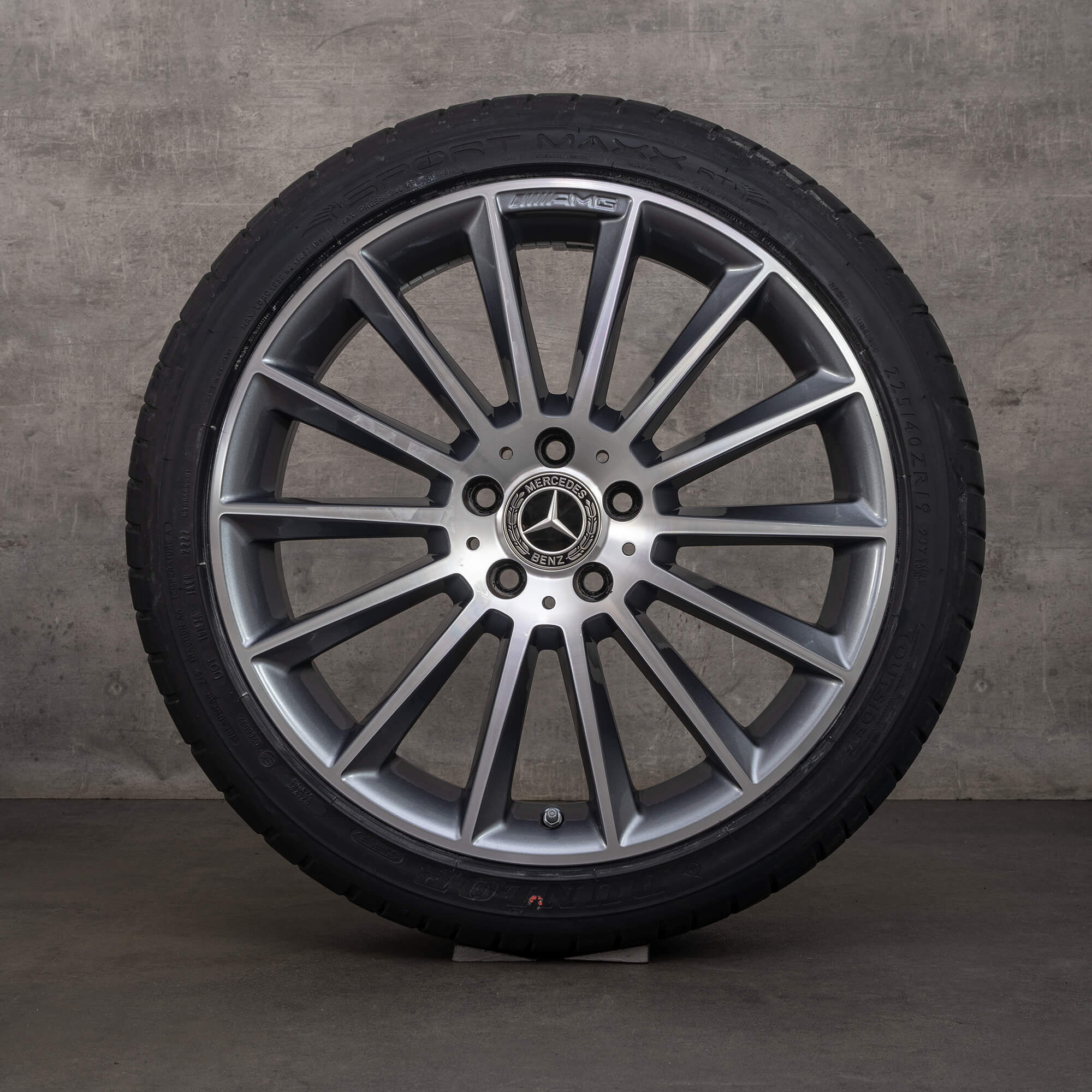 Mercedes Benz A-Class W177 CLA W118 AMG rims 19 inch summer wheels tires