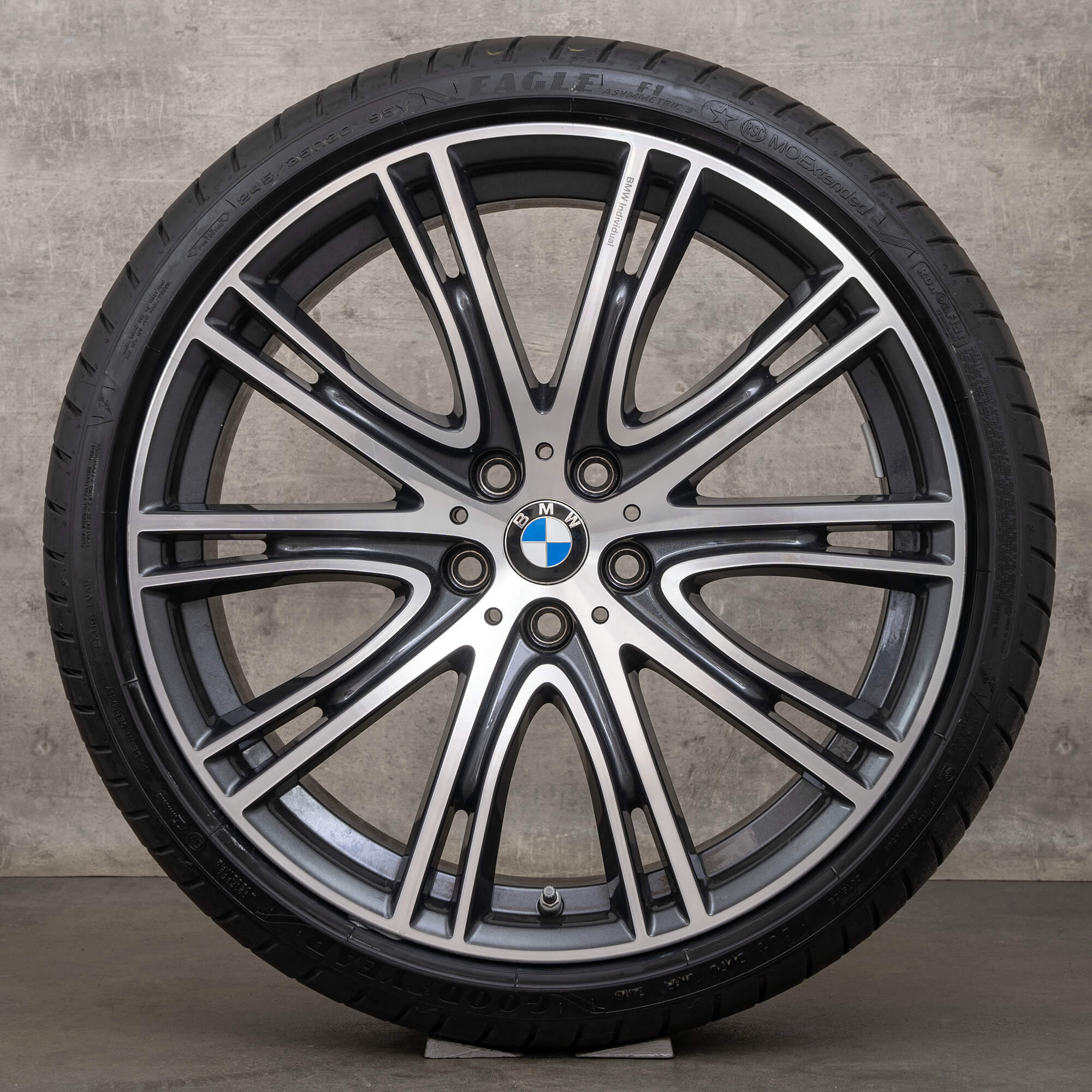BMW 5 Series G30 G31 summer wheels 20 inch rims tires styling 759 ...