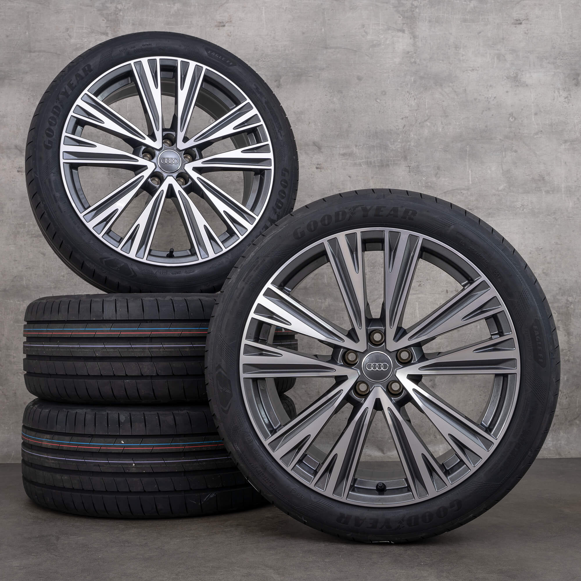 Audi A6 S6 4K C8 summer wheels 20 inch rims tires 4K0601025EG New