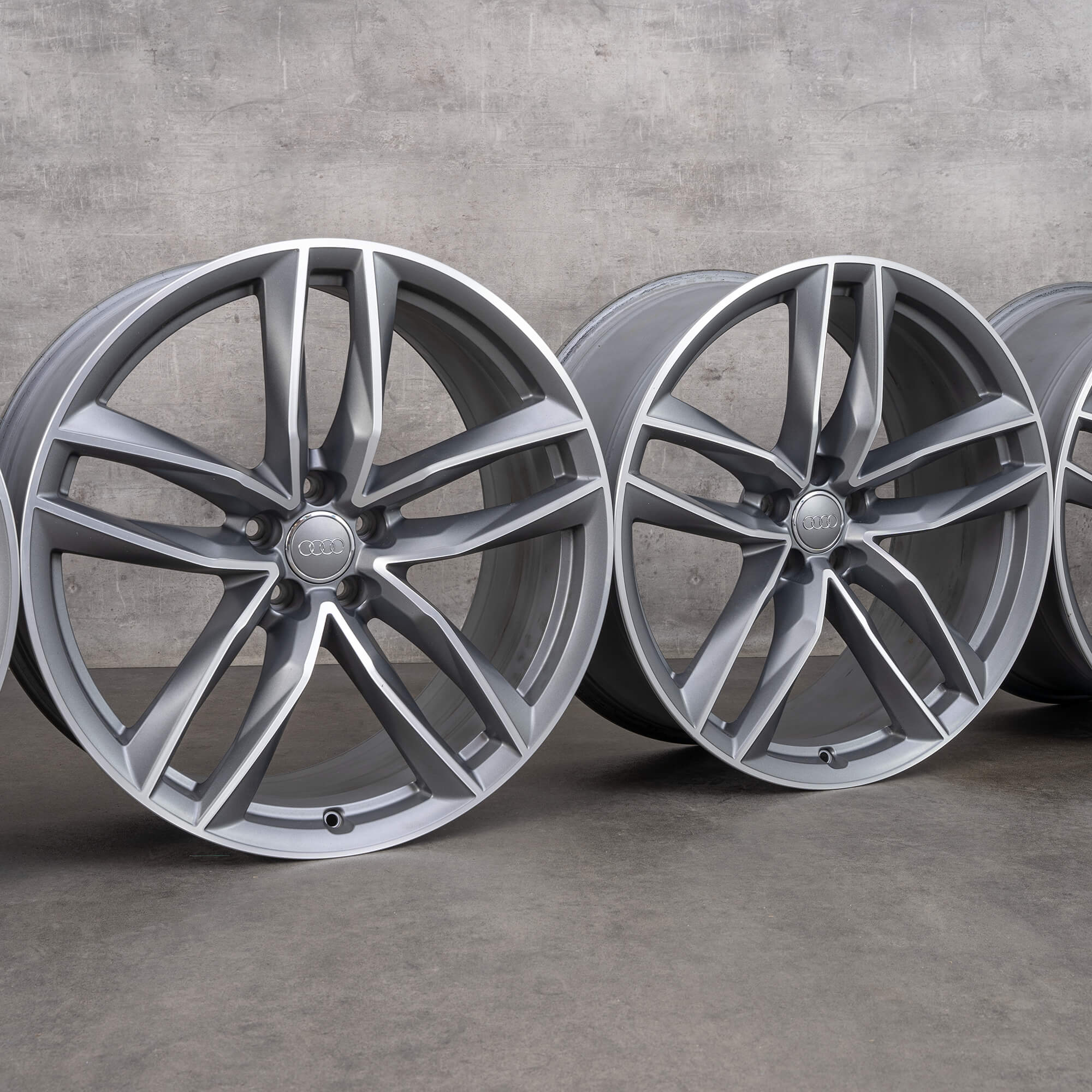 Audi 21 inch rims RS6 4G C7 S line aluminum 4G0601025CF 9.5 x ET25