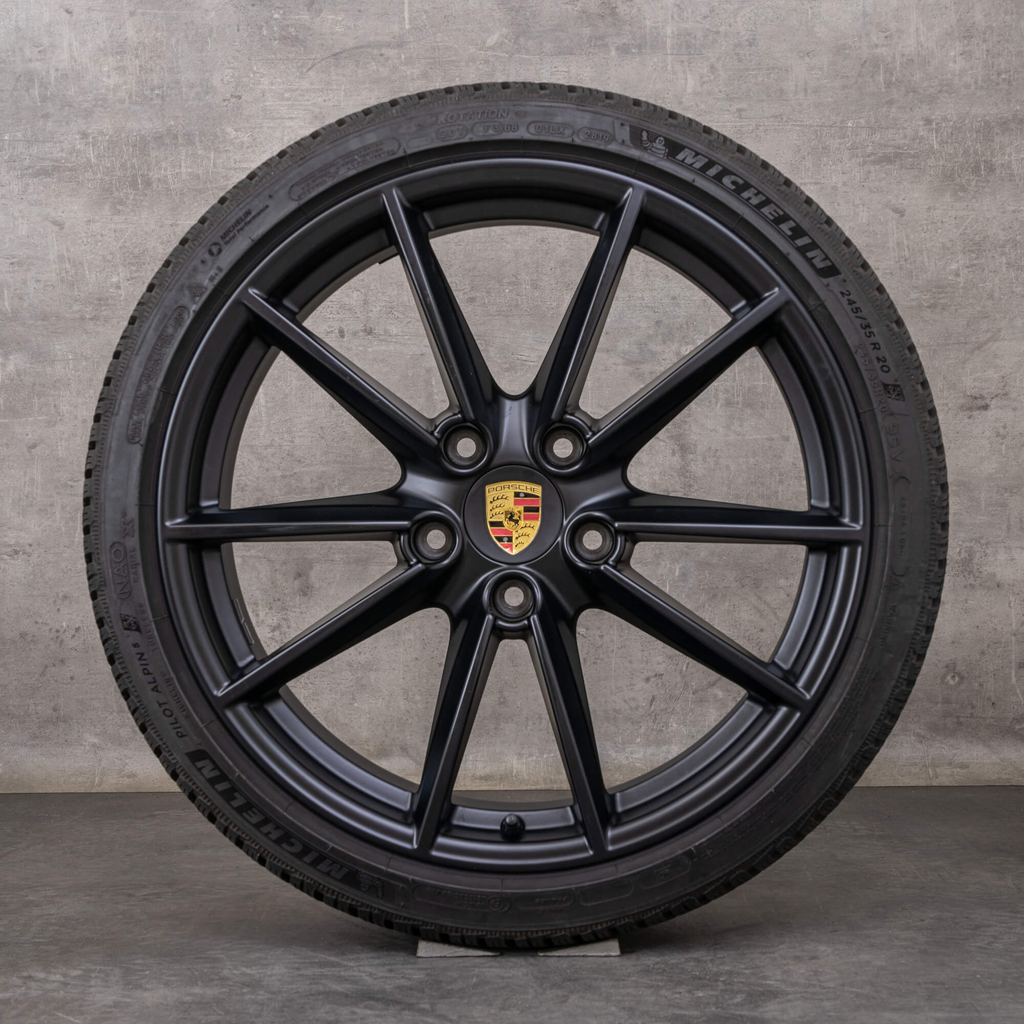 OEM Porsche 911 snow tire packages 20 21 inch 992 I rims 992601025C ...