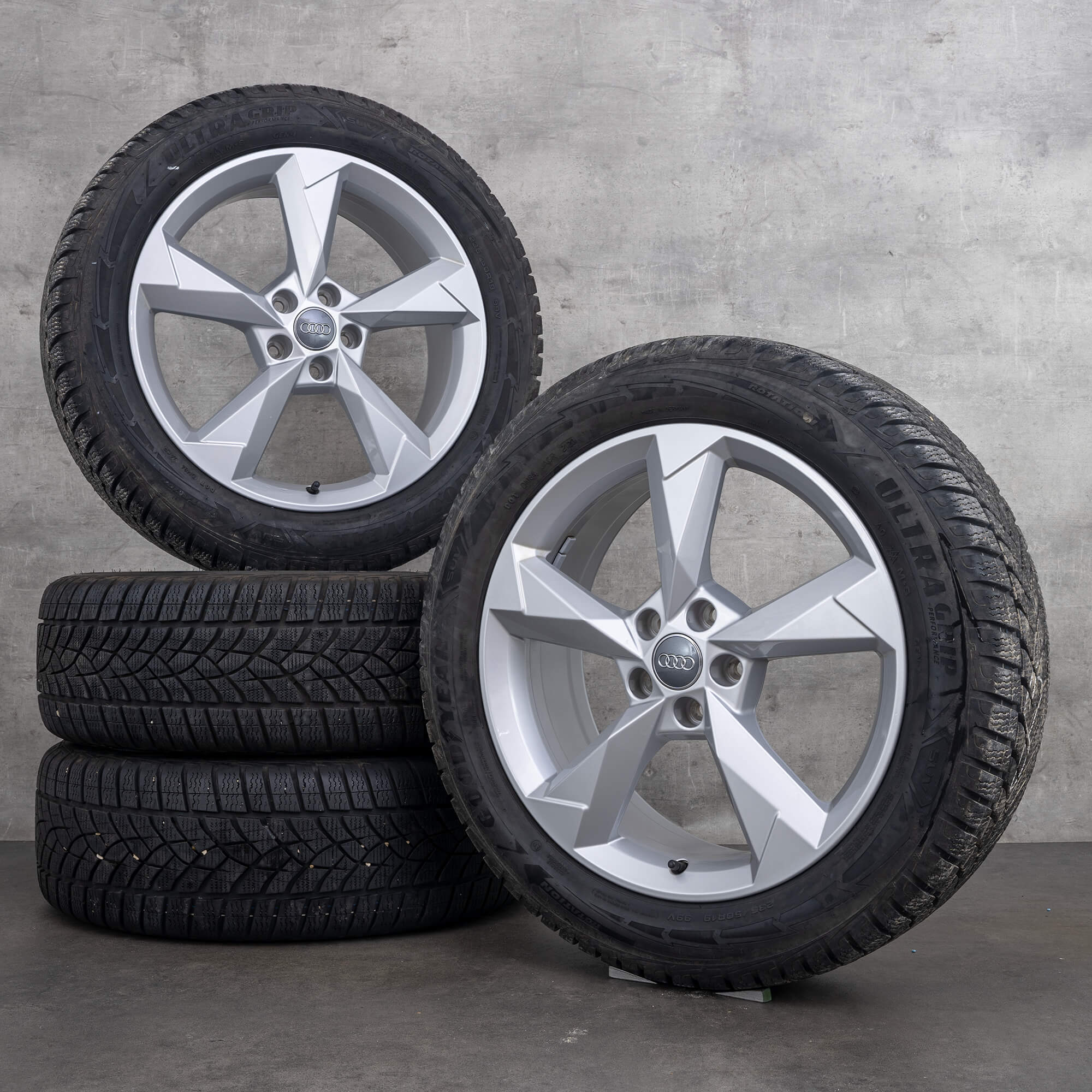 Oem Audi Q3 pneus hiver 19 pouces F3 jantes 83A601025N argent