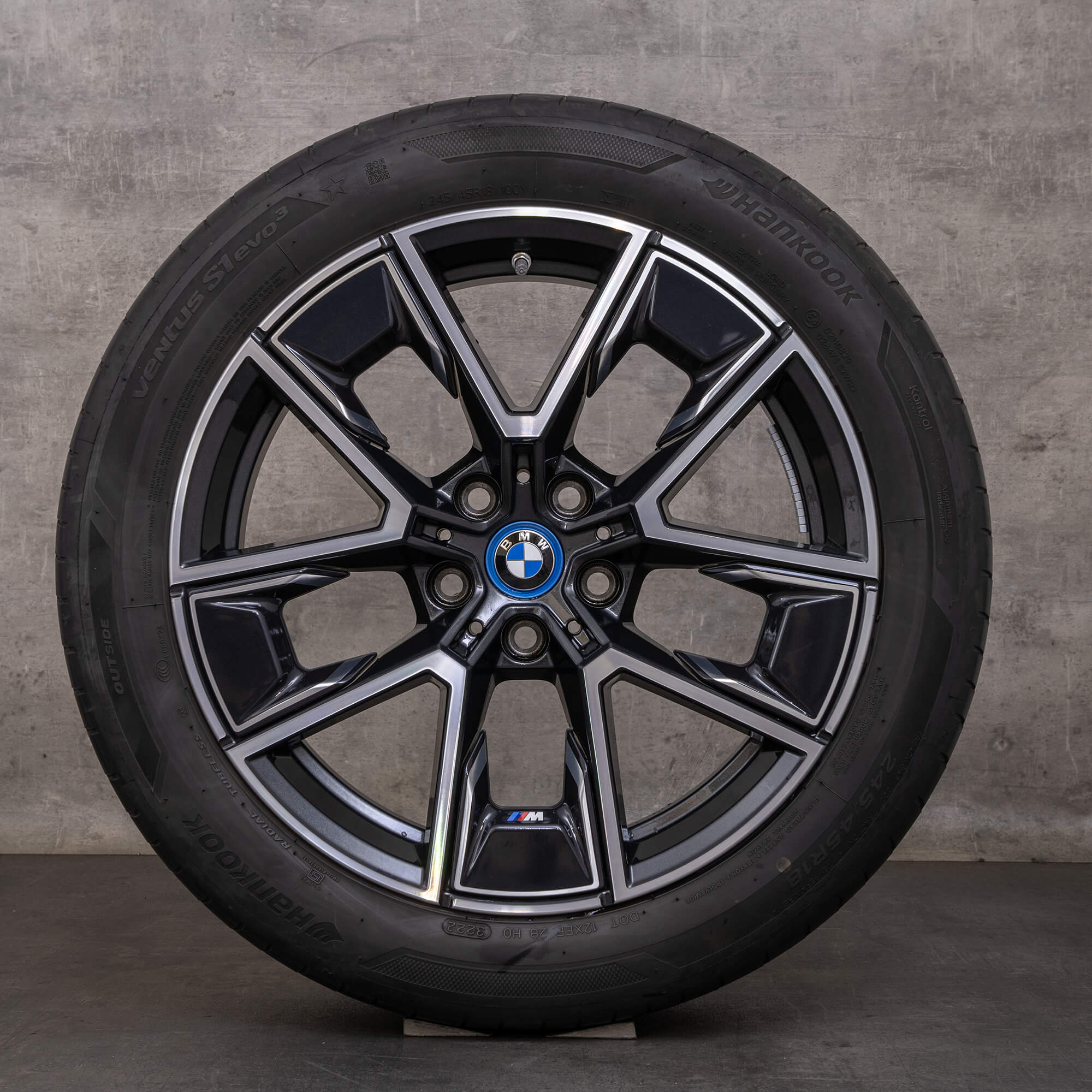 OEM BMW i4 snow tire packages 18 inch G26 rims styling 858 8747286 ...