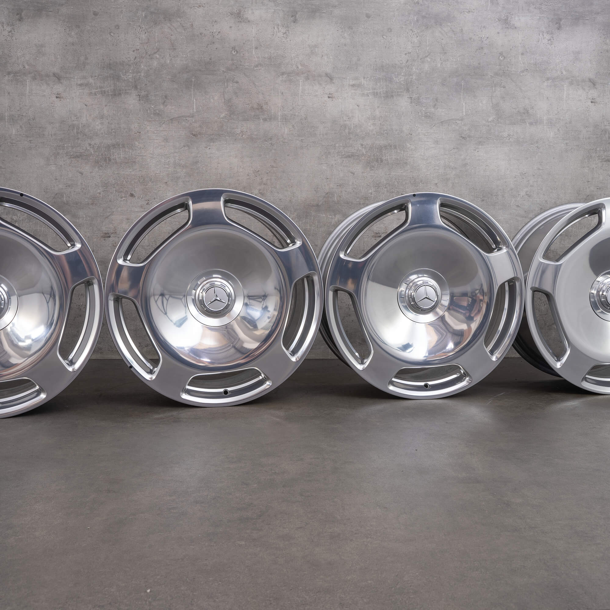 Maybach 20 inch rims S-Class W223 X223 aluminum A2234014200 chrome NEW
