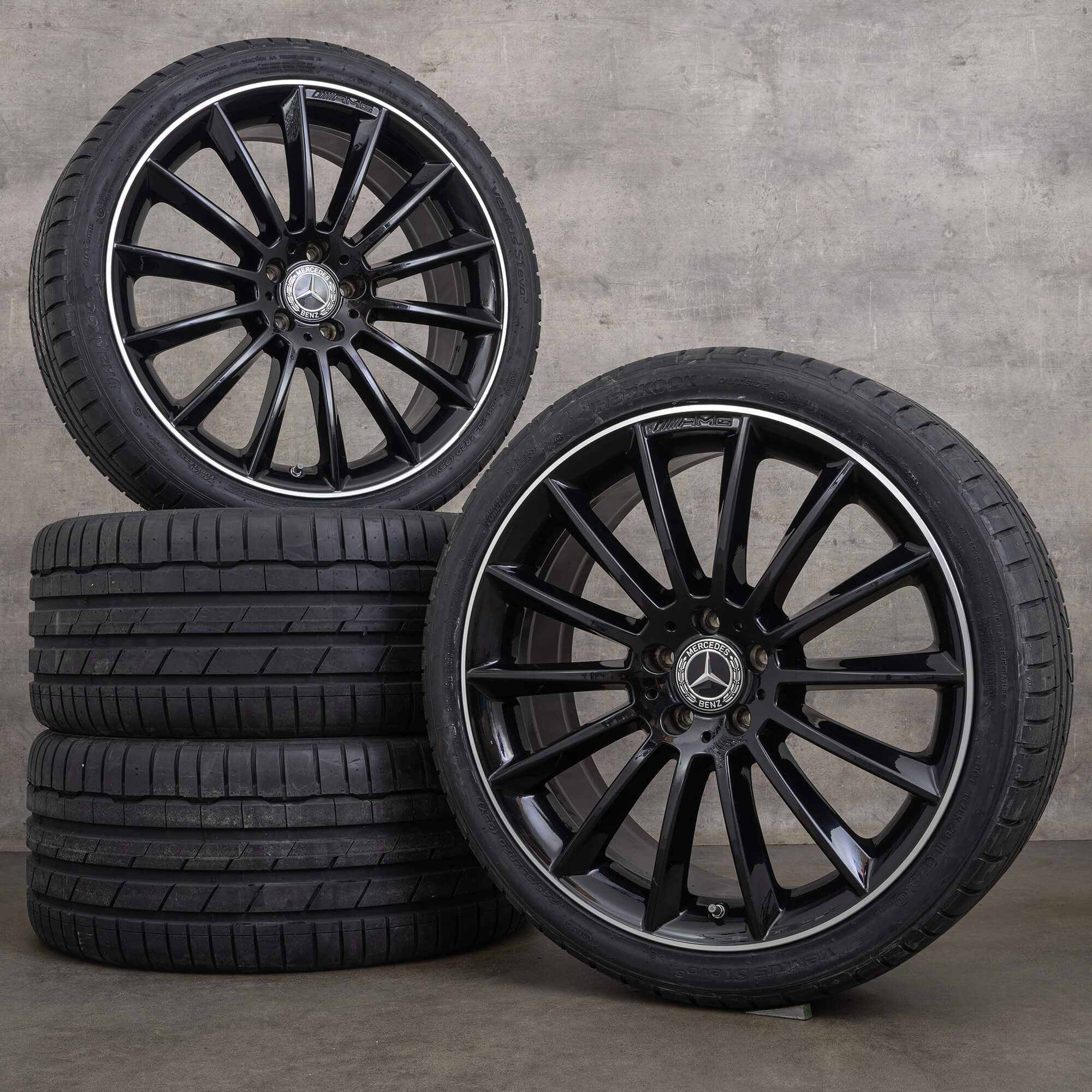 AMG Mercedes Benz CLS C257 summer wheels 20 inch rims tires aluminum