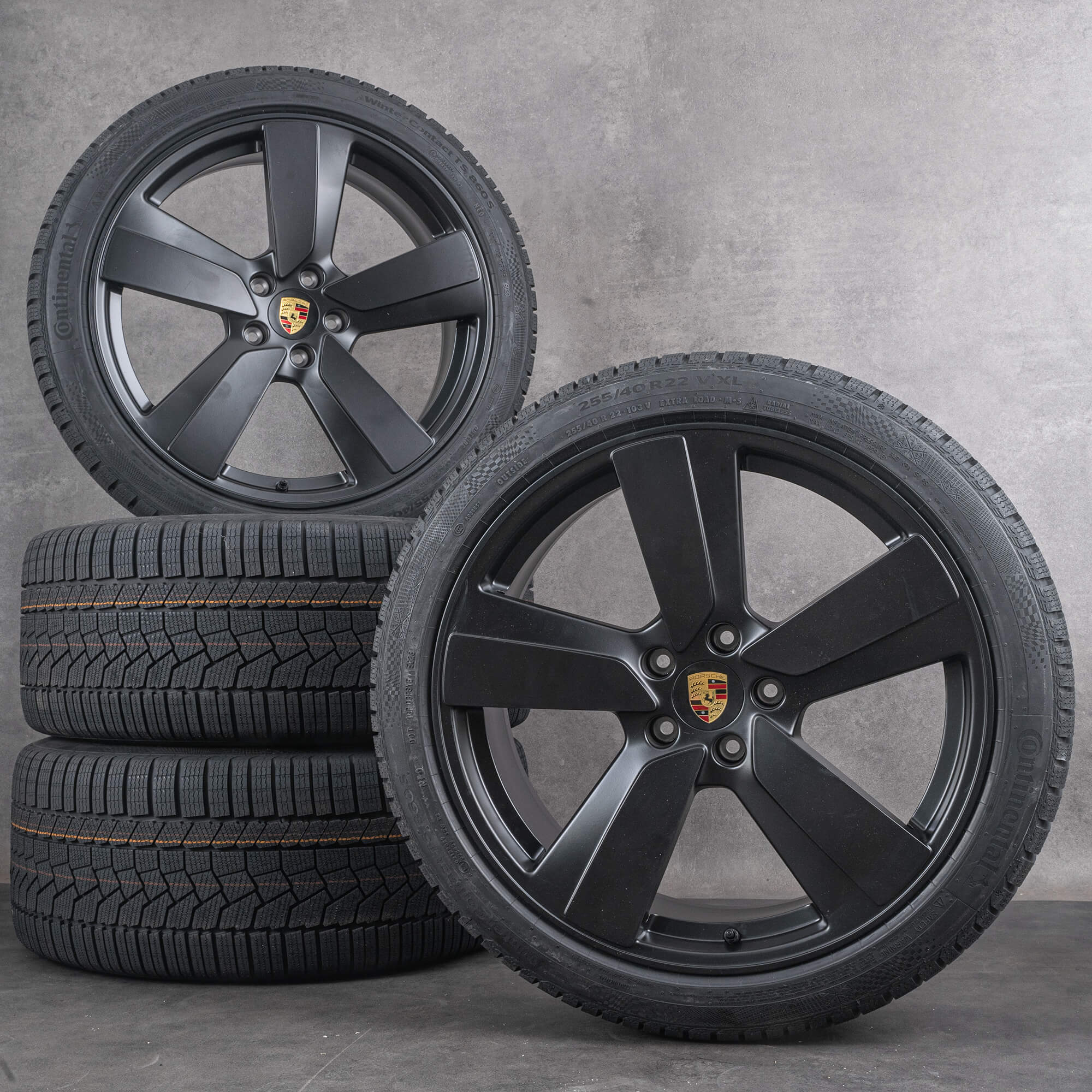 Original 22palcové ráfky na auto Porsche Macan H2 4 95C044660F ...