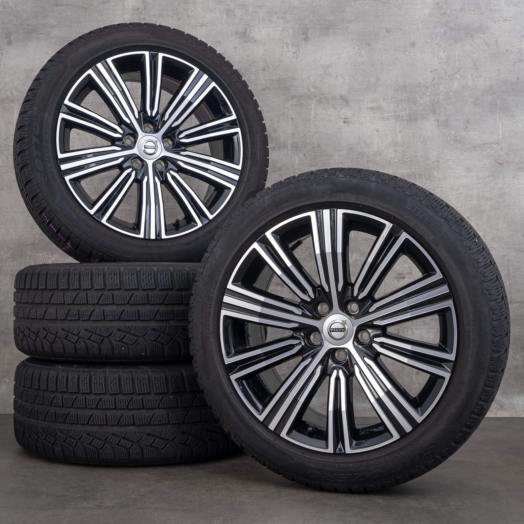 Volvo 18 Zoll Felgen V60 S60 II Winterreifen Winterkopletträder 31471312