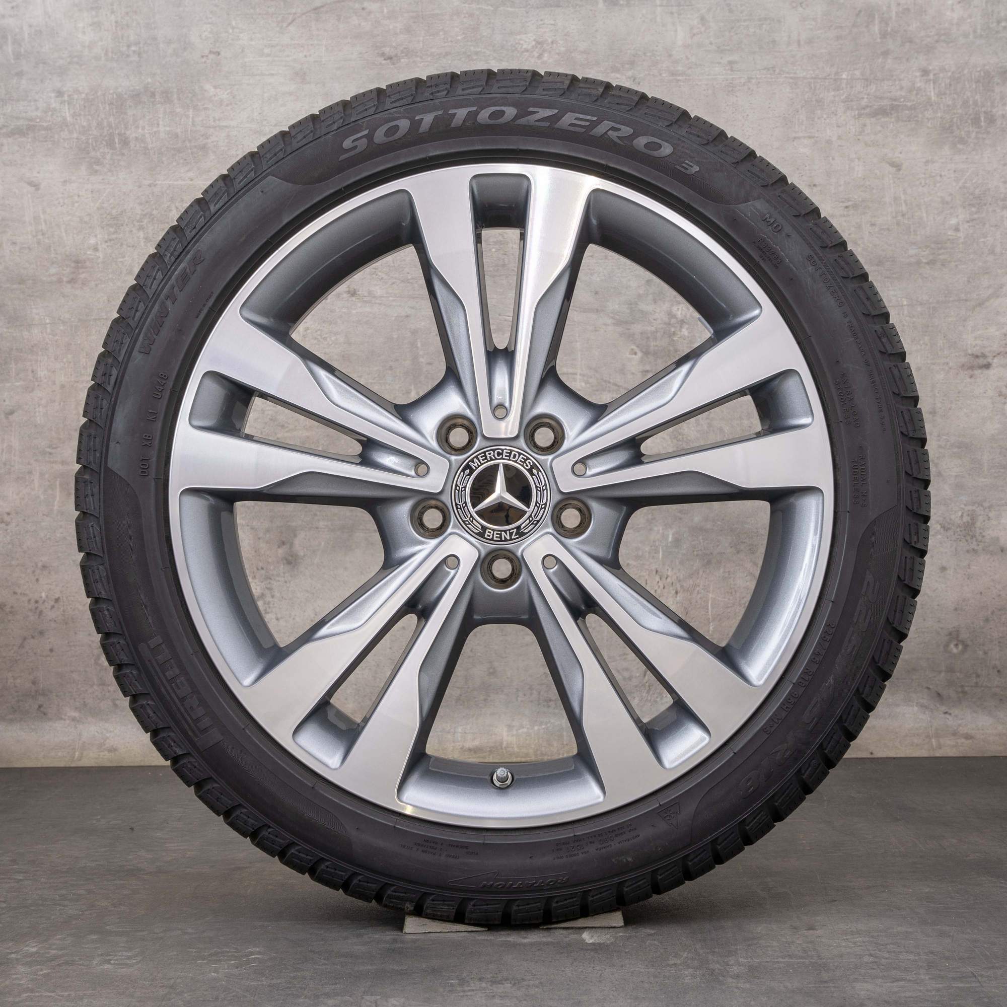 Originele Mercedes Benz C-Klasse winterwielen 18 inch W205 S205 C205 ...
