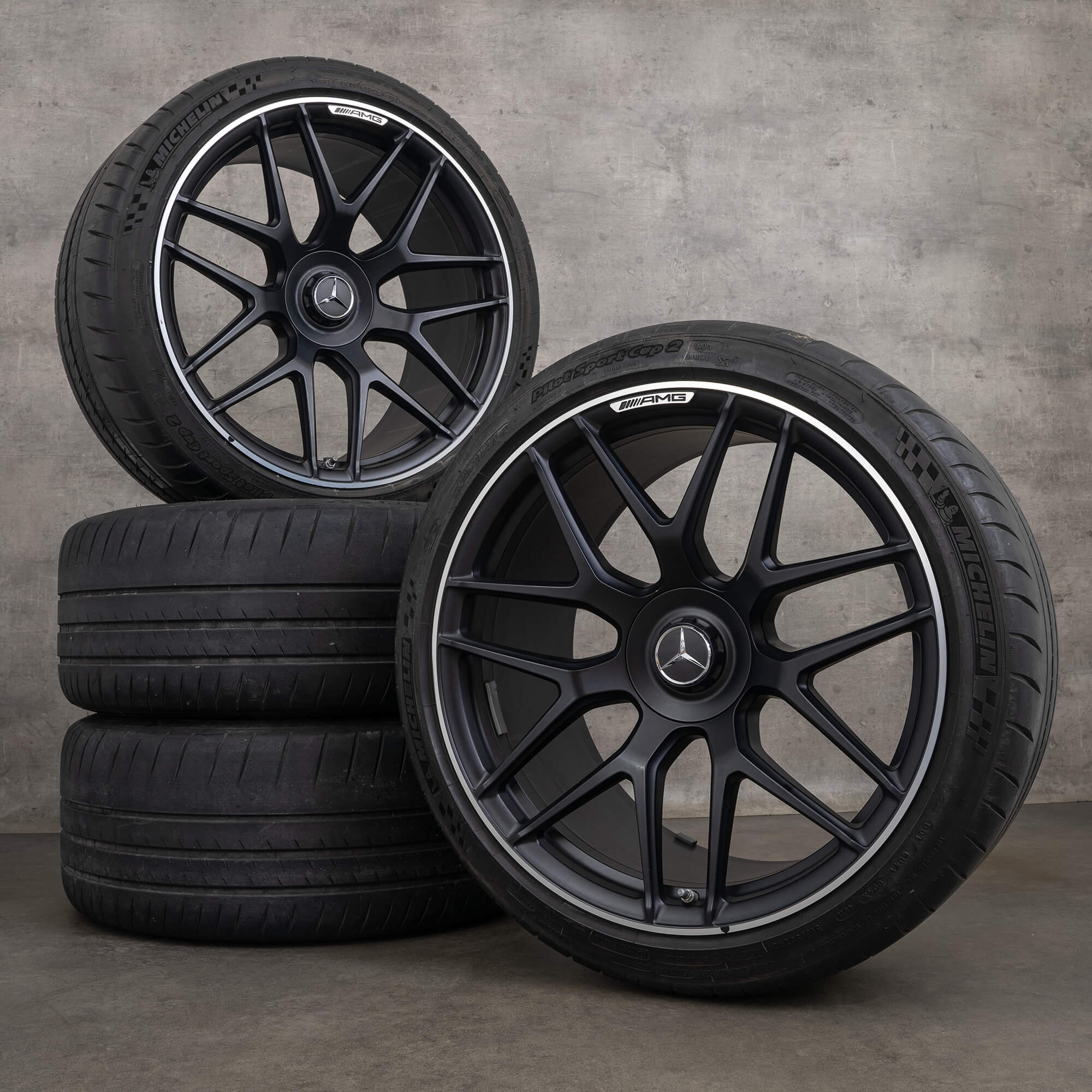 AMG 21 inch Mercedes Benz GT 43 53 63 S X290 rims summer wheels tires