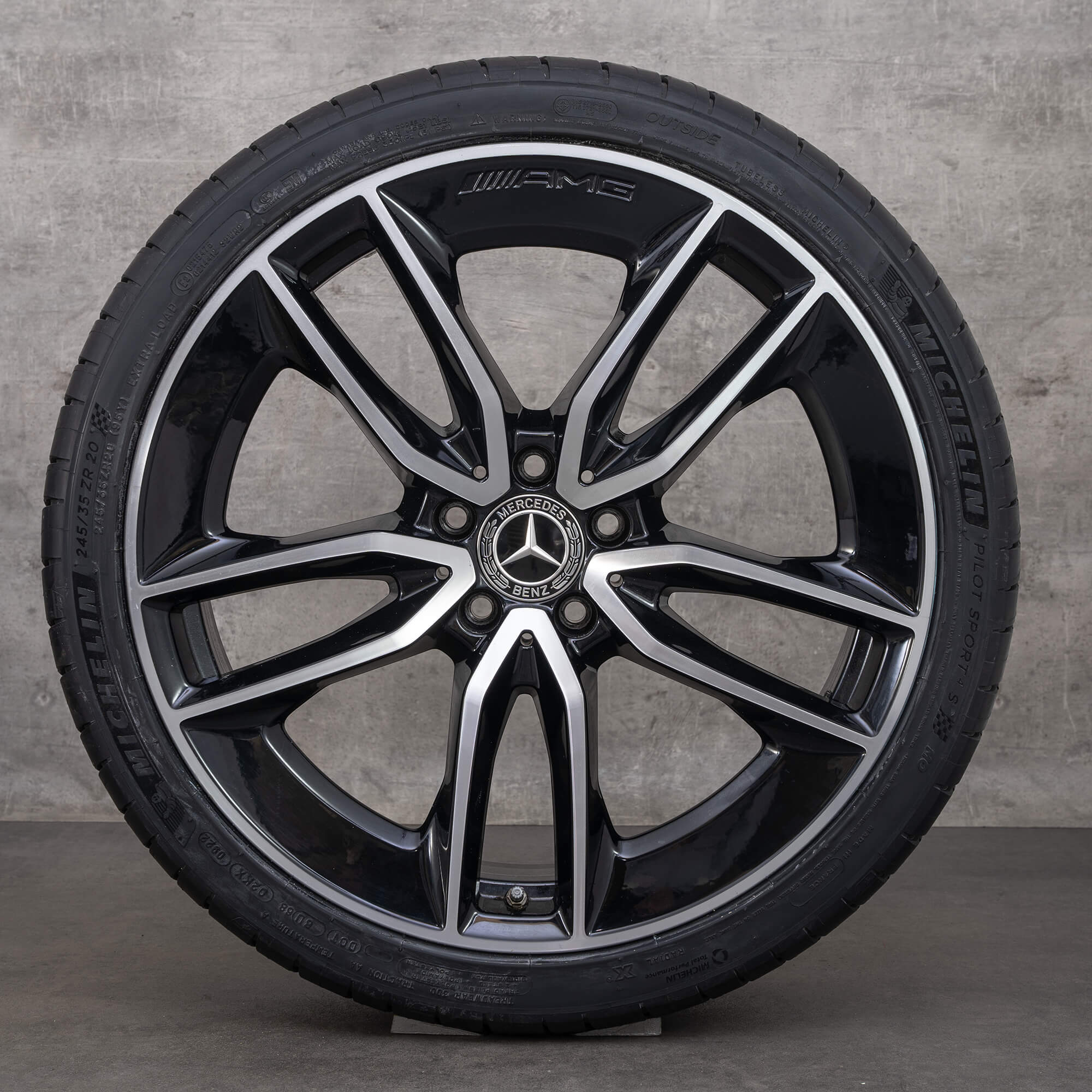 AMG 20 inch Mercedes rims E-Class E43 E53 W213 W238 summer wheels tires