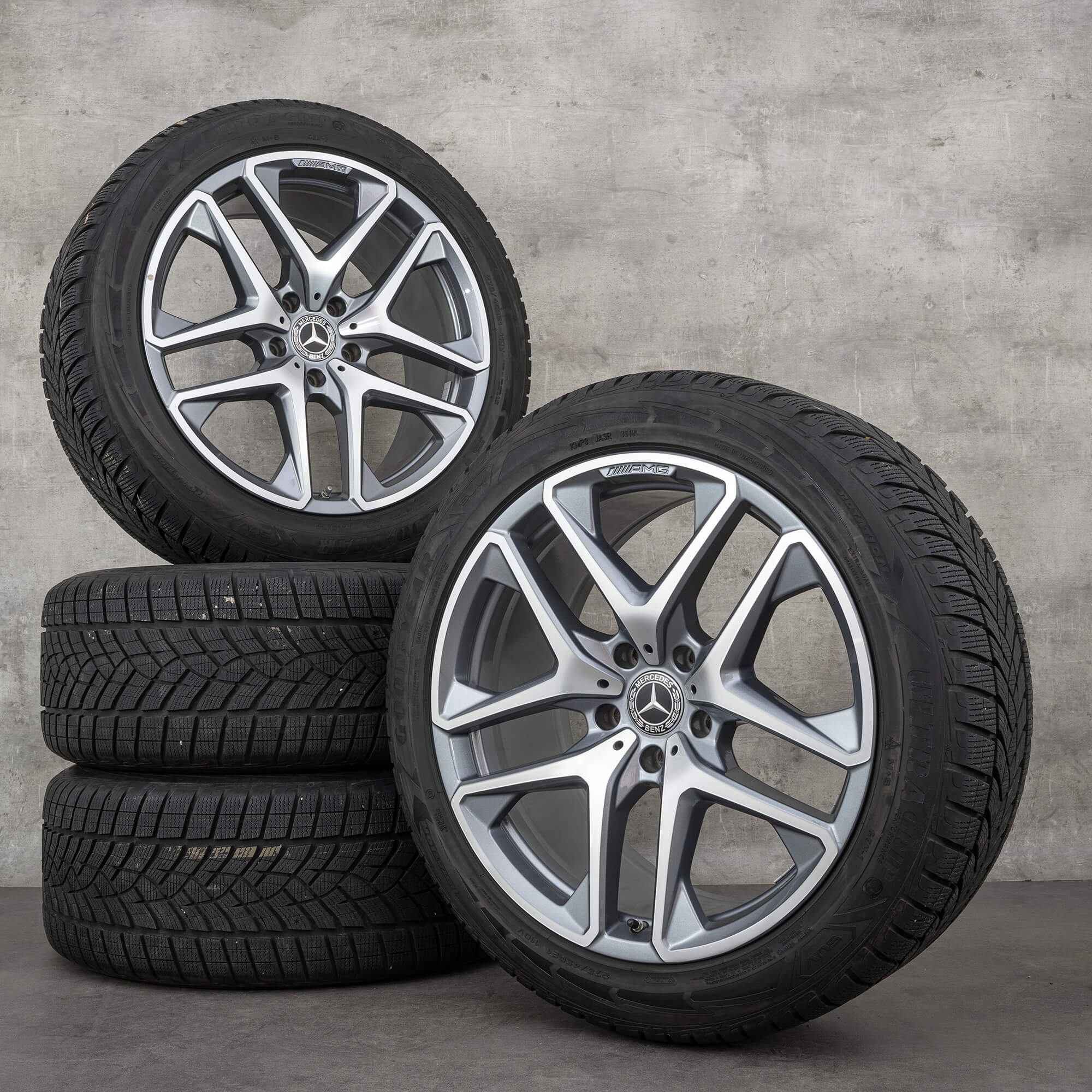 21 Zoll Felgen G-Klasse W463 W463A G63 AMG Winterreifen Winterräder ...