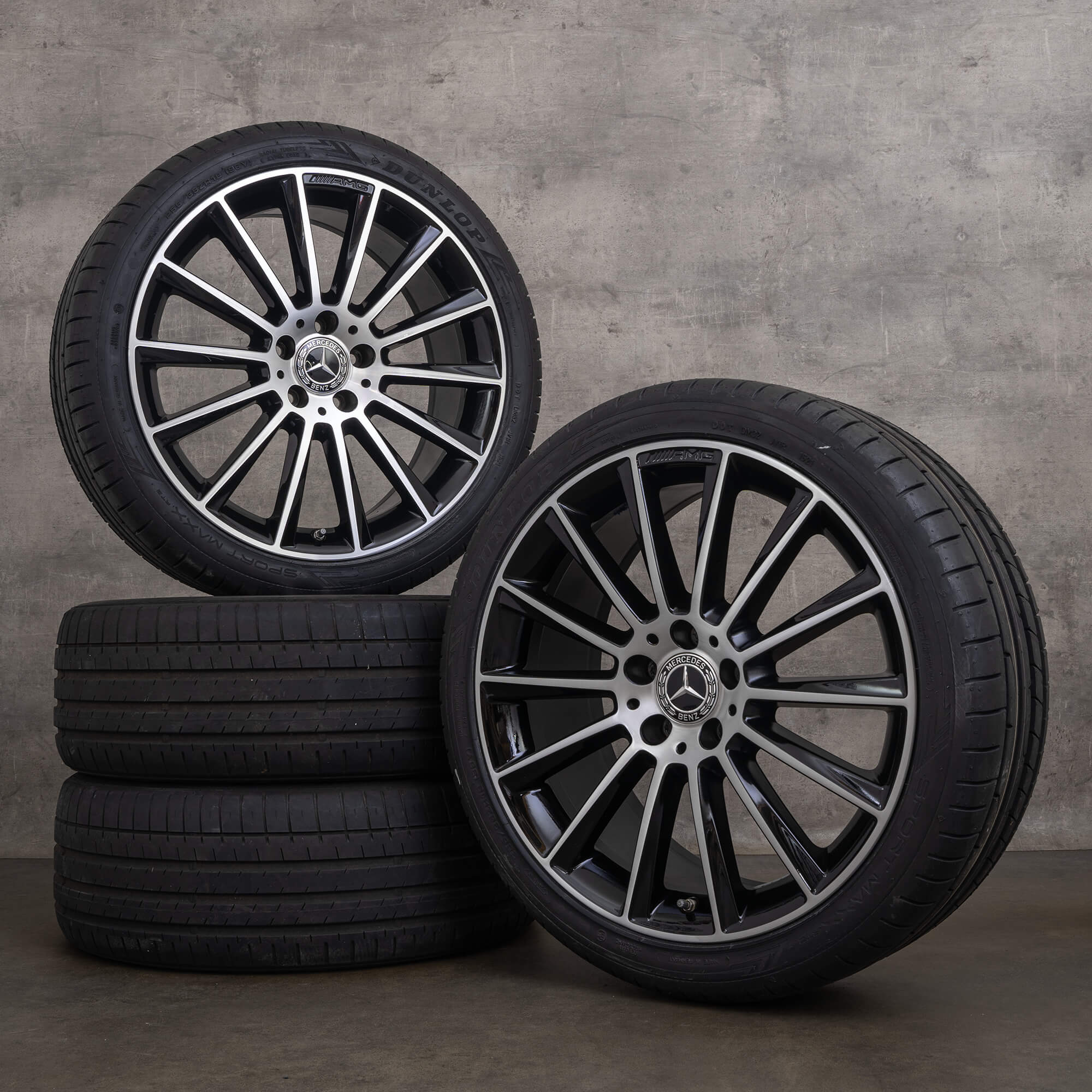 OEM Mercedes Benz C Class AMG rims 19 inch W205 S205 C205 A205 summer ...