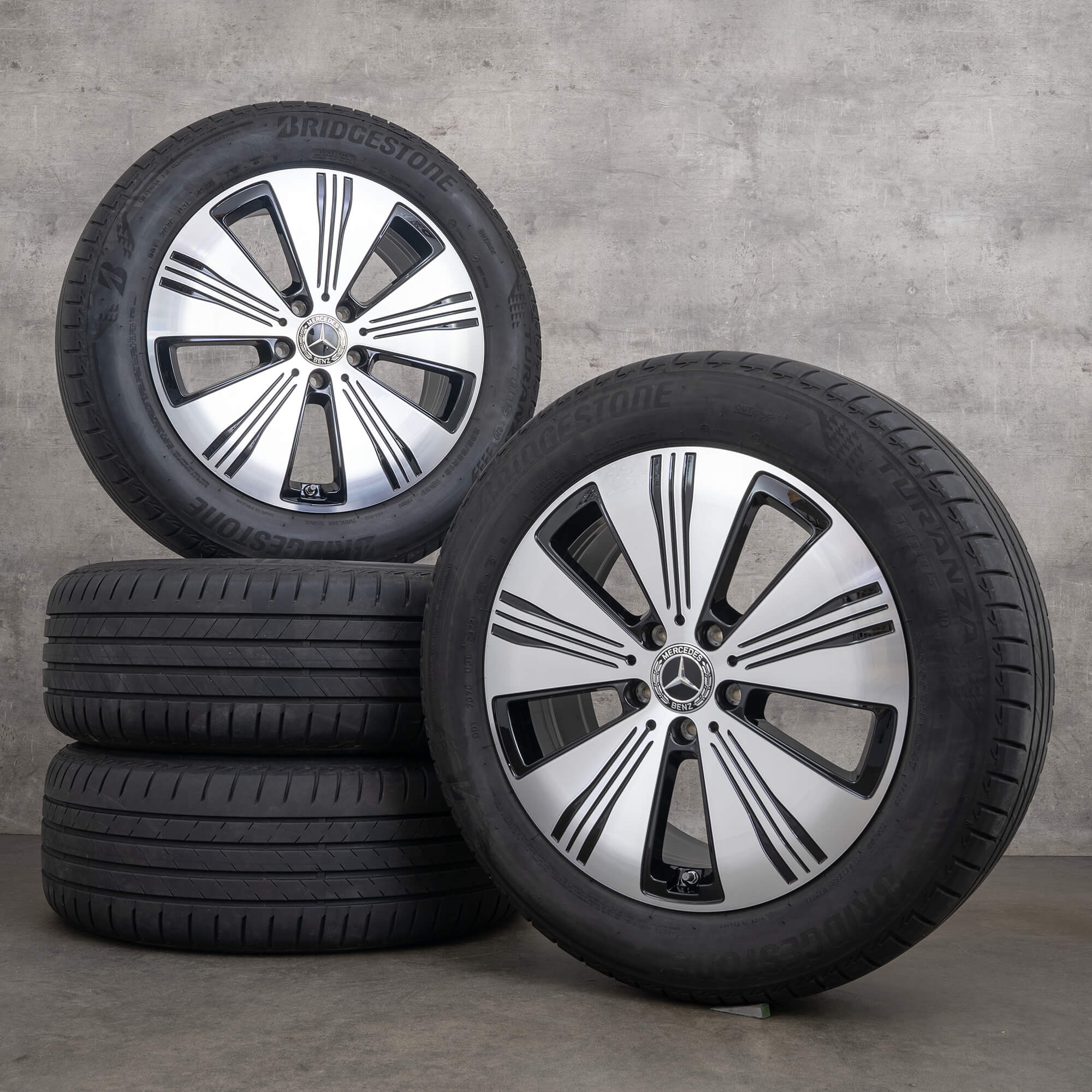 Mercedes Benz EQA H243 EQB X243 summer wheels 18 inch rims tires