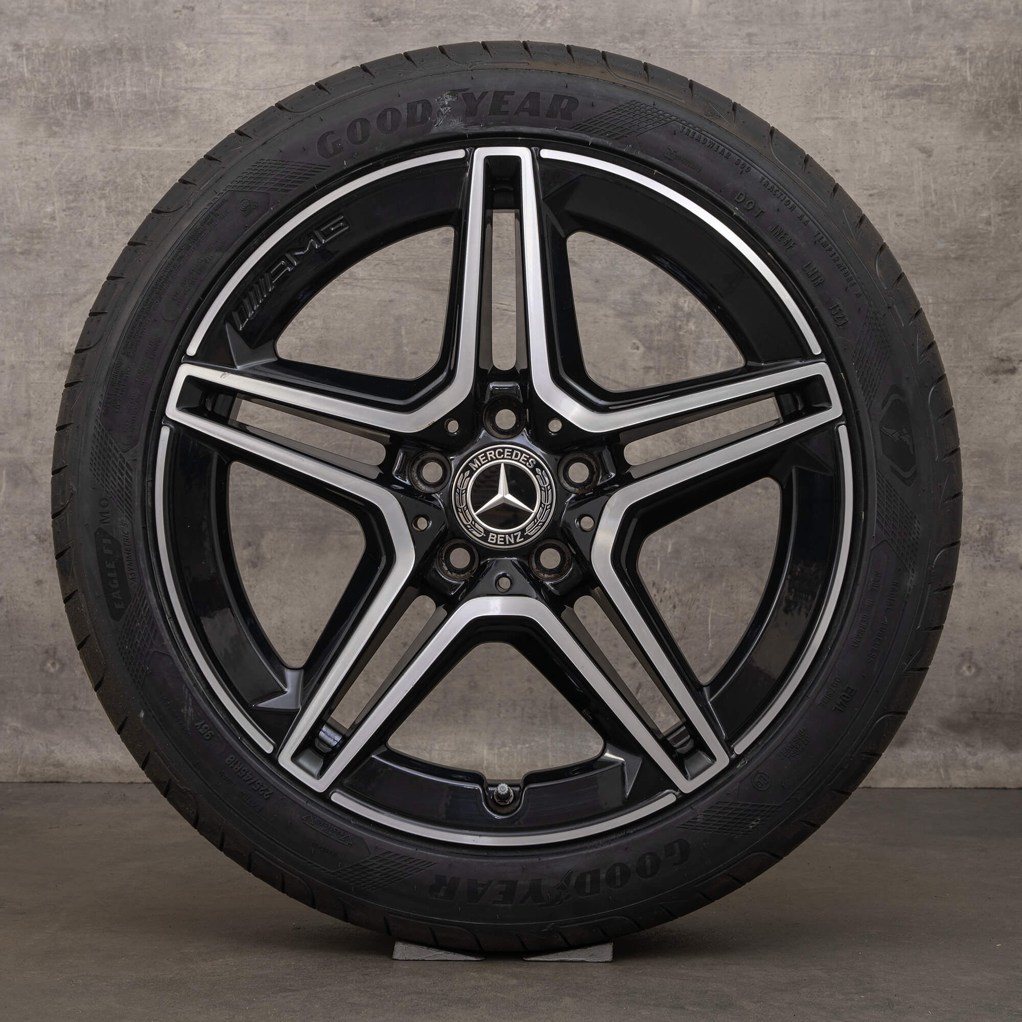 OEM AMG Mercedes C Class W205 S205 C205 A205 18 inch summer tires rims