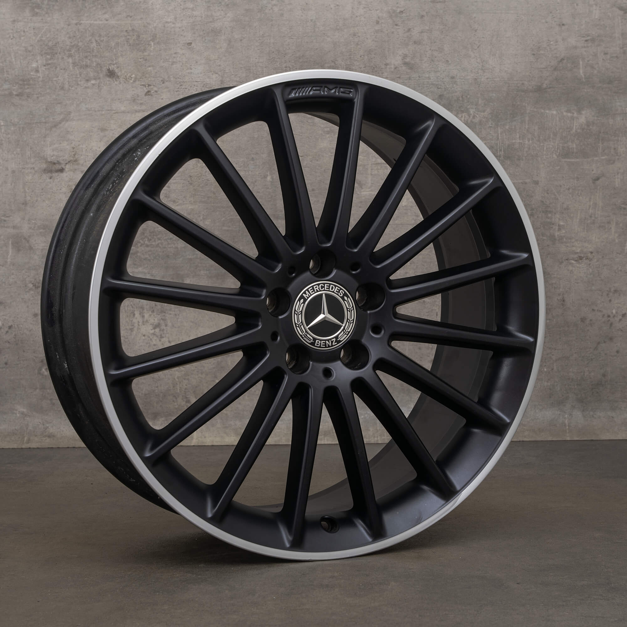 Original AMG Mercedes A Classe A45 CLA 45 250 W176 C117 X117 aro de 19 ...