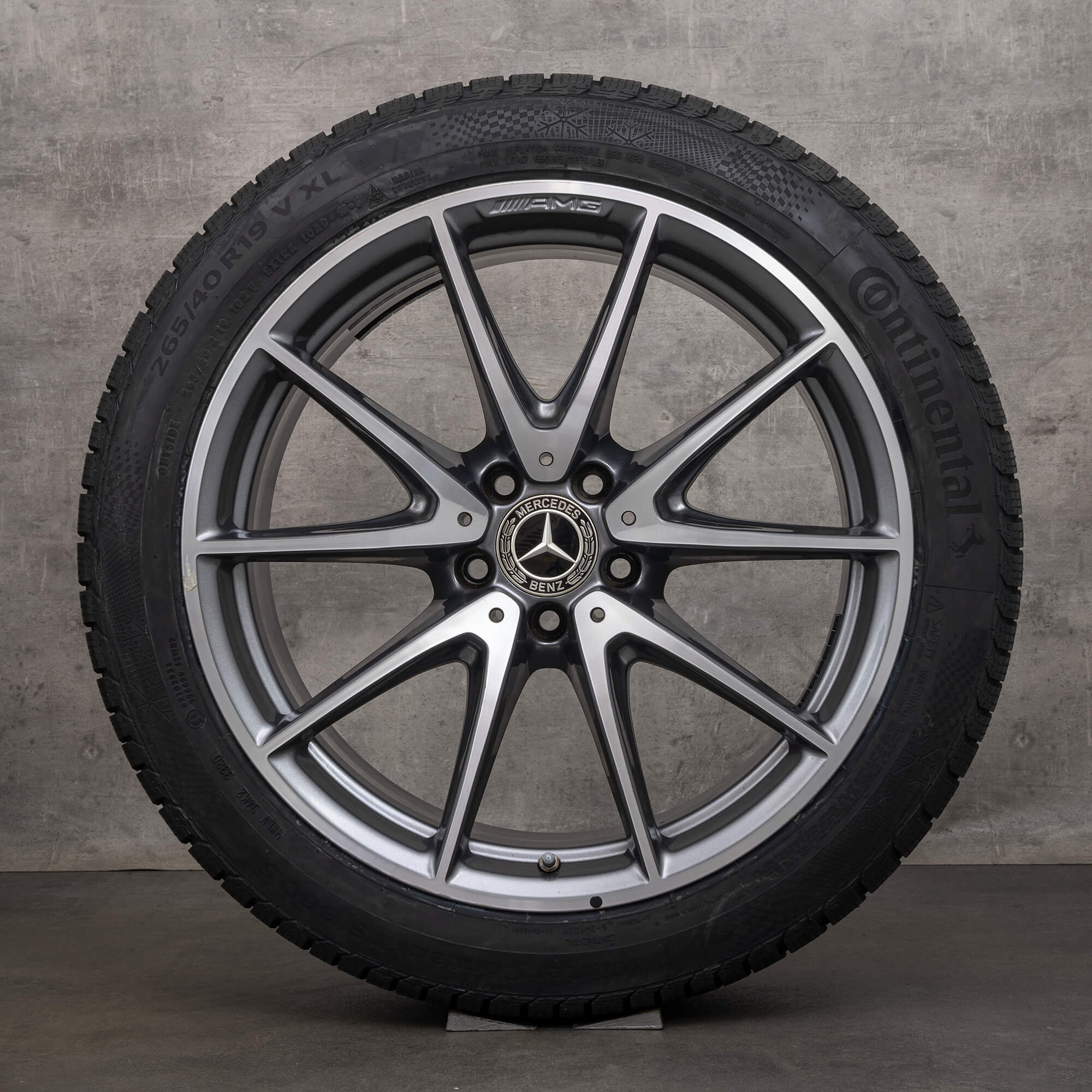 AMG Mercedes-Benz W213 S213 E63 & S winter wheels tires 19 inch rims