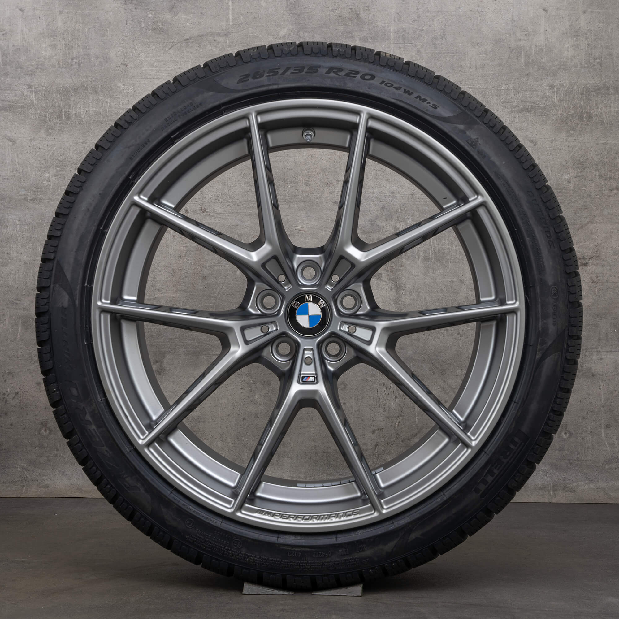 BMW M5 F90 M8 F91 F92 M863 Winterkompletträder 20 Zoll Alufelgen Neu