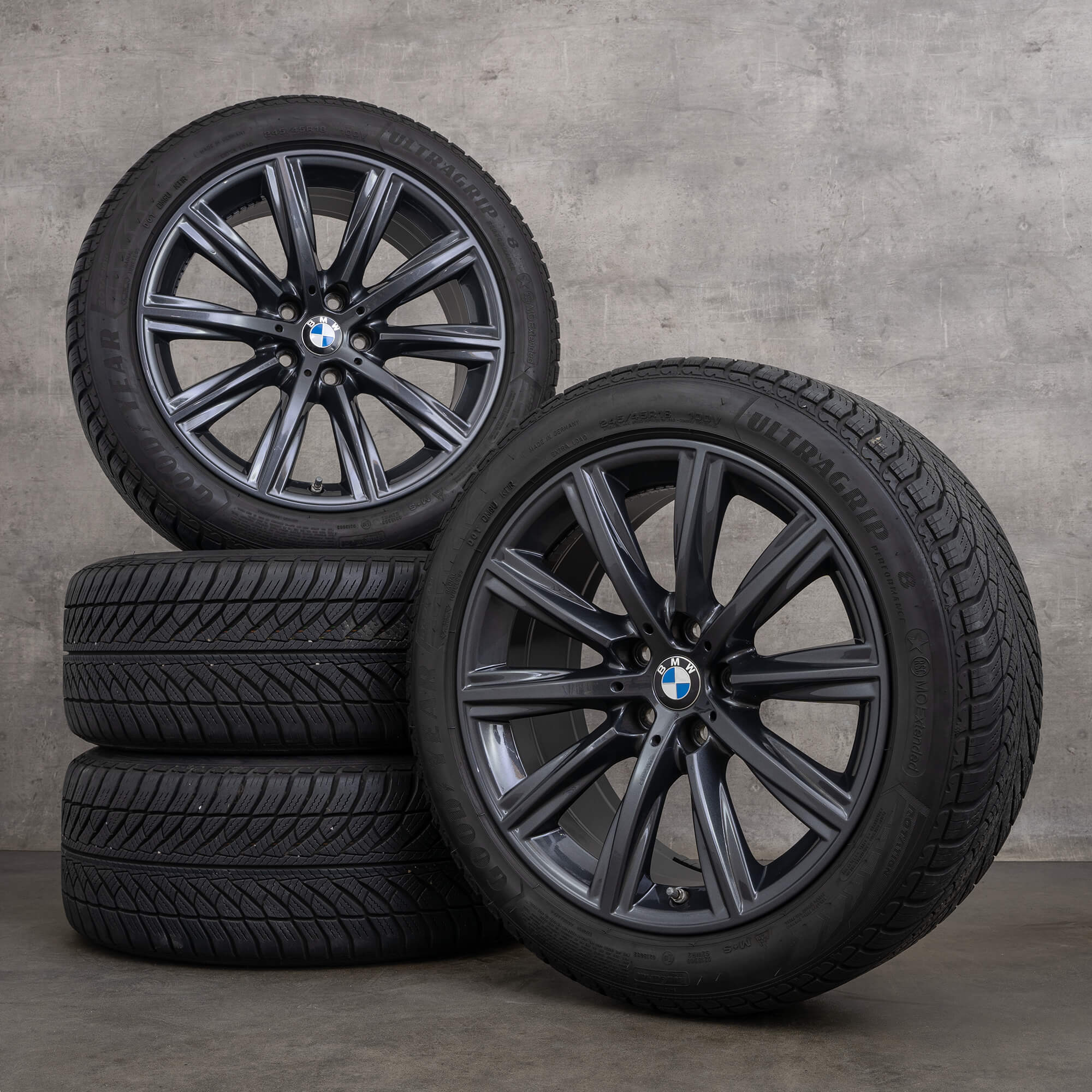 BMW 5 Series G30 G31 winter wheels 18 inch rims styling 684 tires 6874441