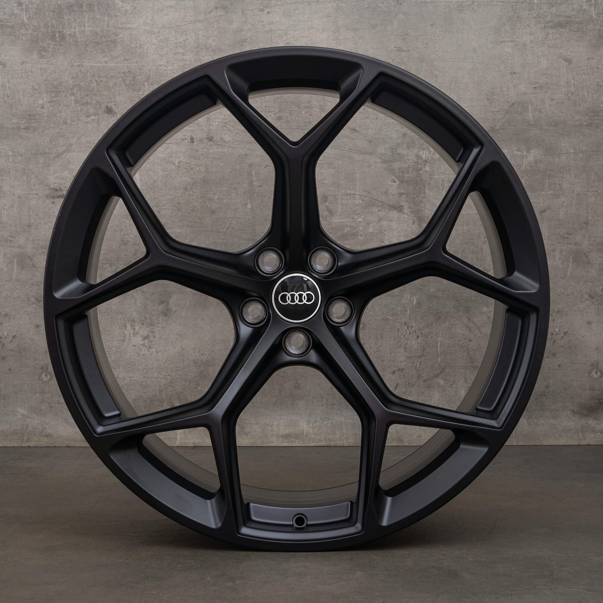 OEM Audi RS6 RS7 rims 22 inch 4K C8 4K0601025BM honeycomb design black ...