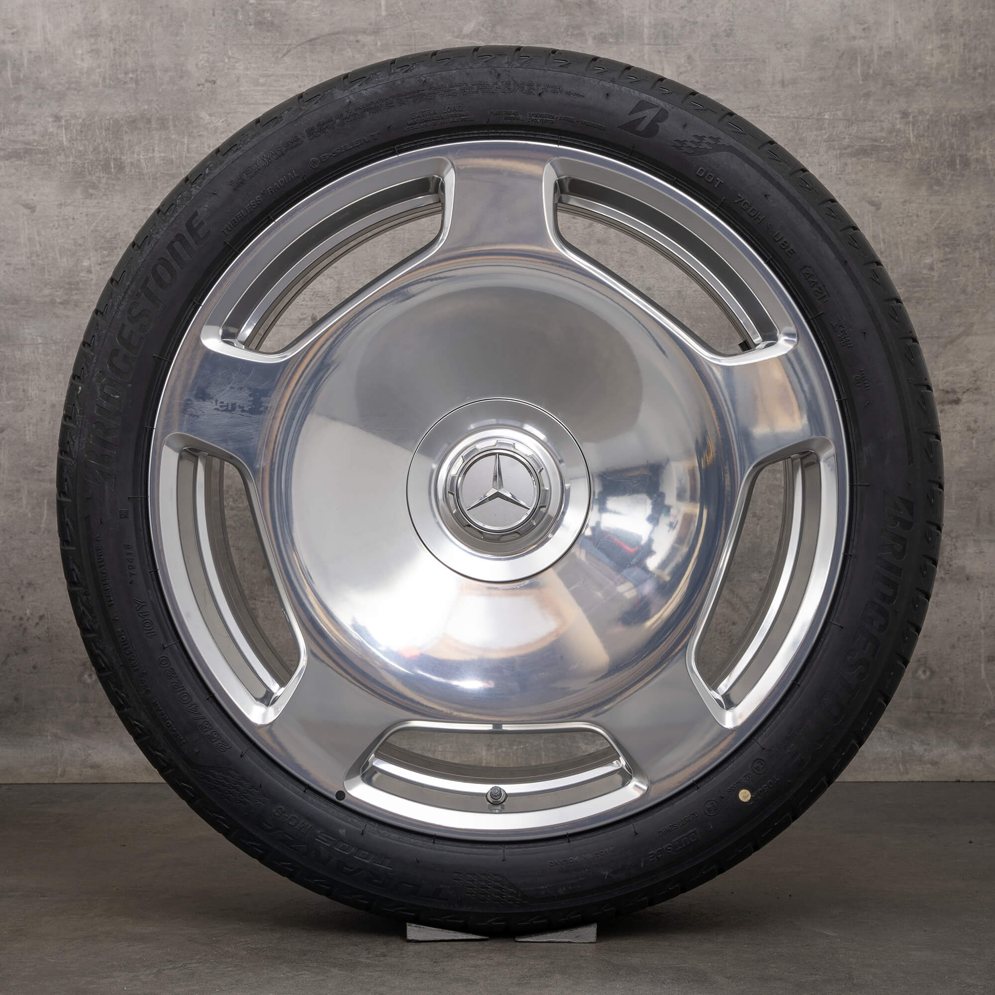 Maybach Mercedes Benz S Class W223 X223 20 inch rims summer wheels chrome
