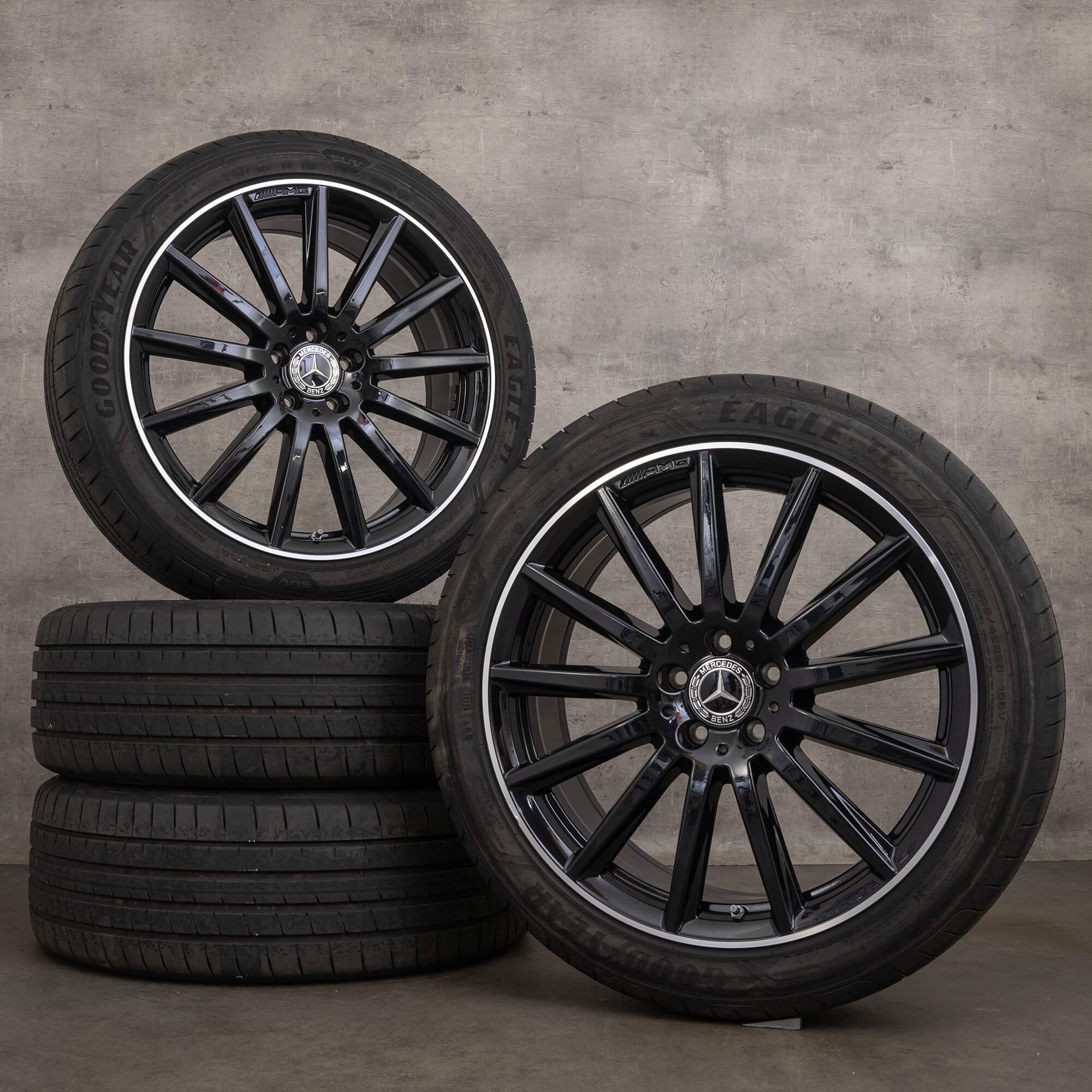 Original Mercedes AMG GLA GLB 247 20 inch winter tires A2474011600 rims