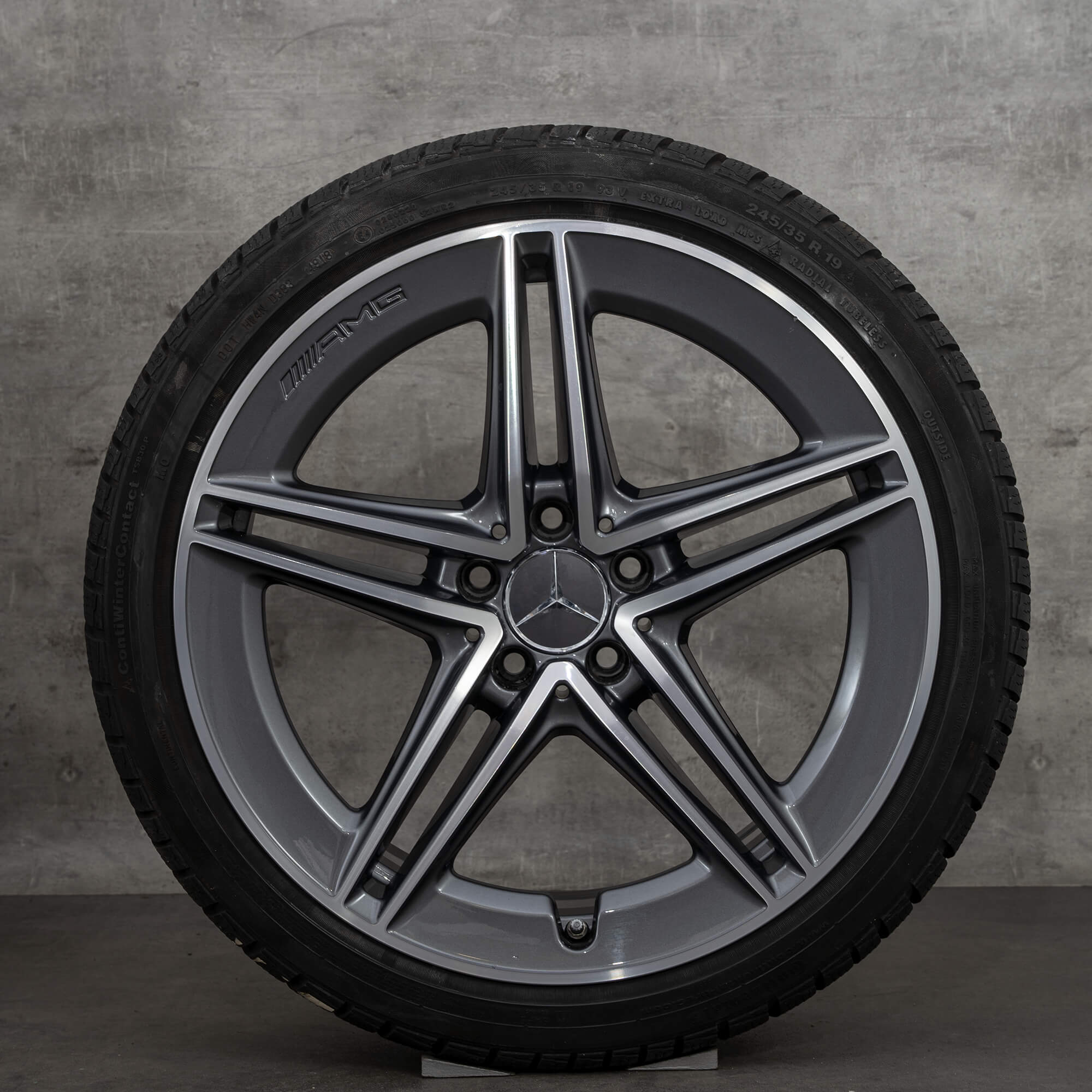Mercedes Benz 19 inch rims C-Class AMG C63 S W205 C205 A205 S205 winter ...