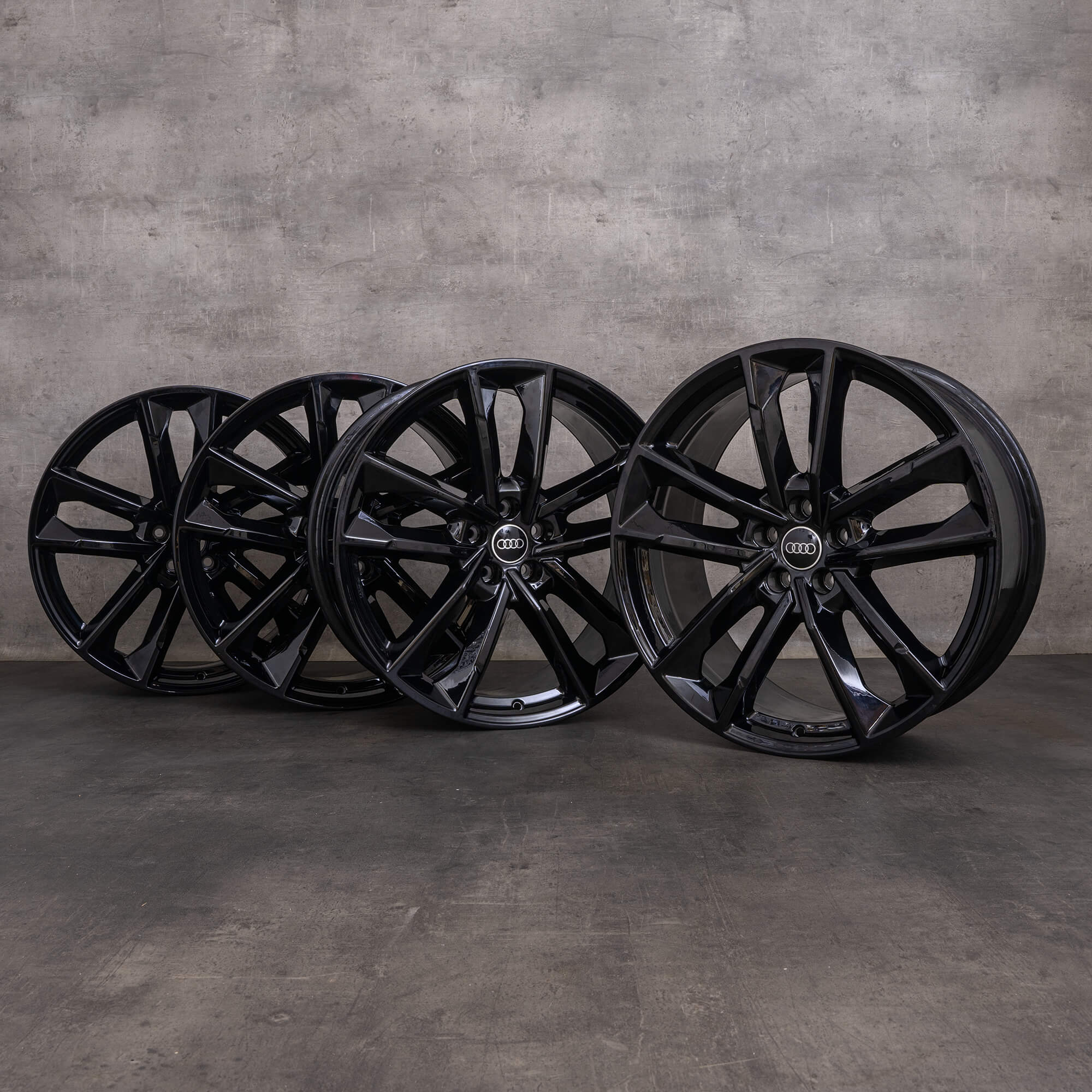 OEM Audi A6 S6 A7 S7 A8 S8 RS7 Rims 21 inch 4H D4 C7 4G8601025AQ black ...