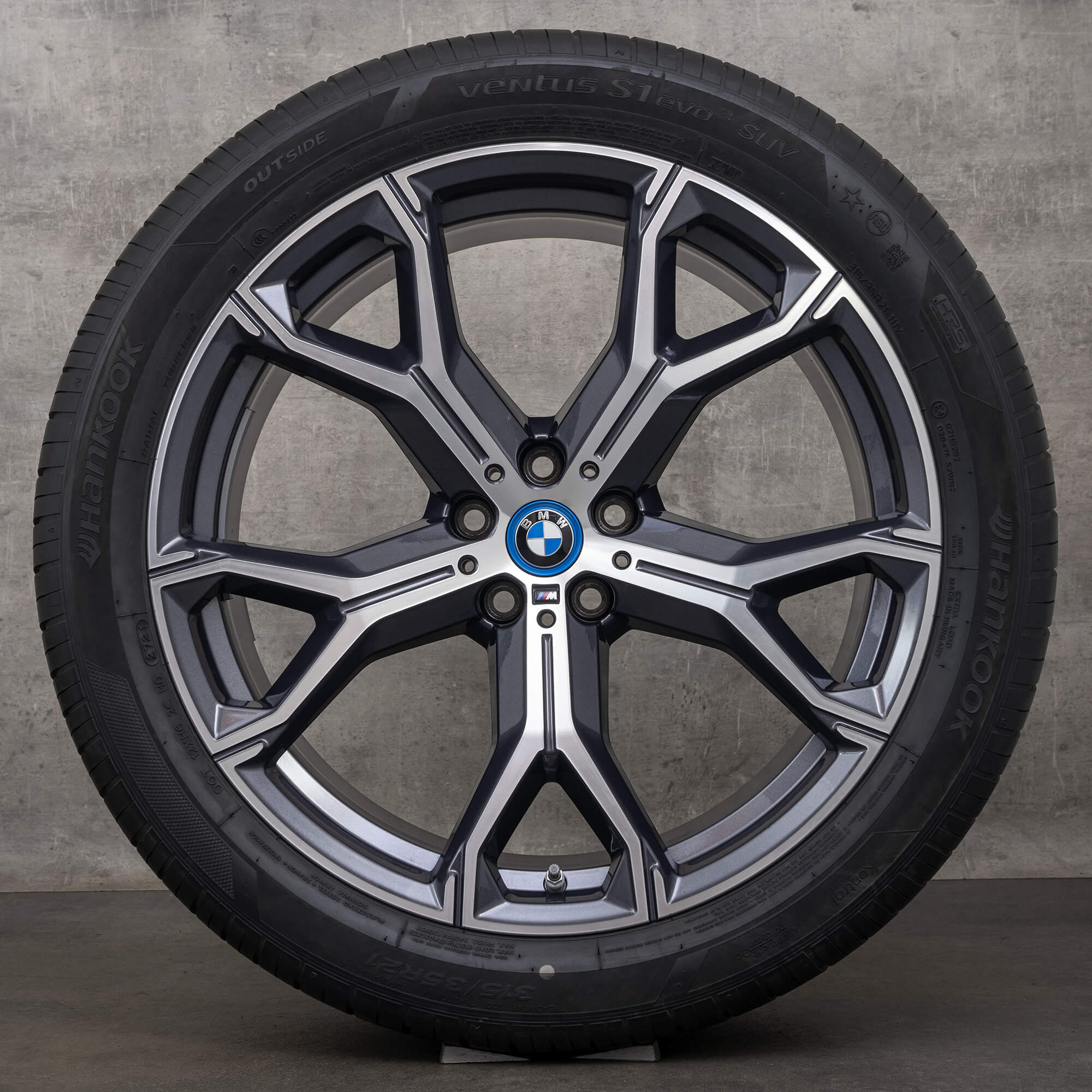 BMW X5 G05 X6 G06 sommerdekk 21-tommers felger 8071998 8071999 ...