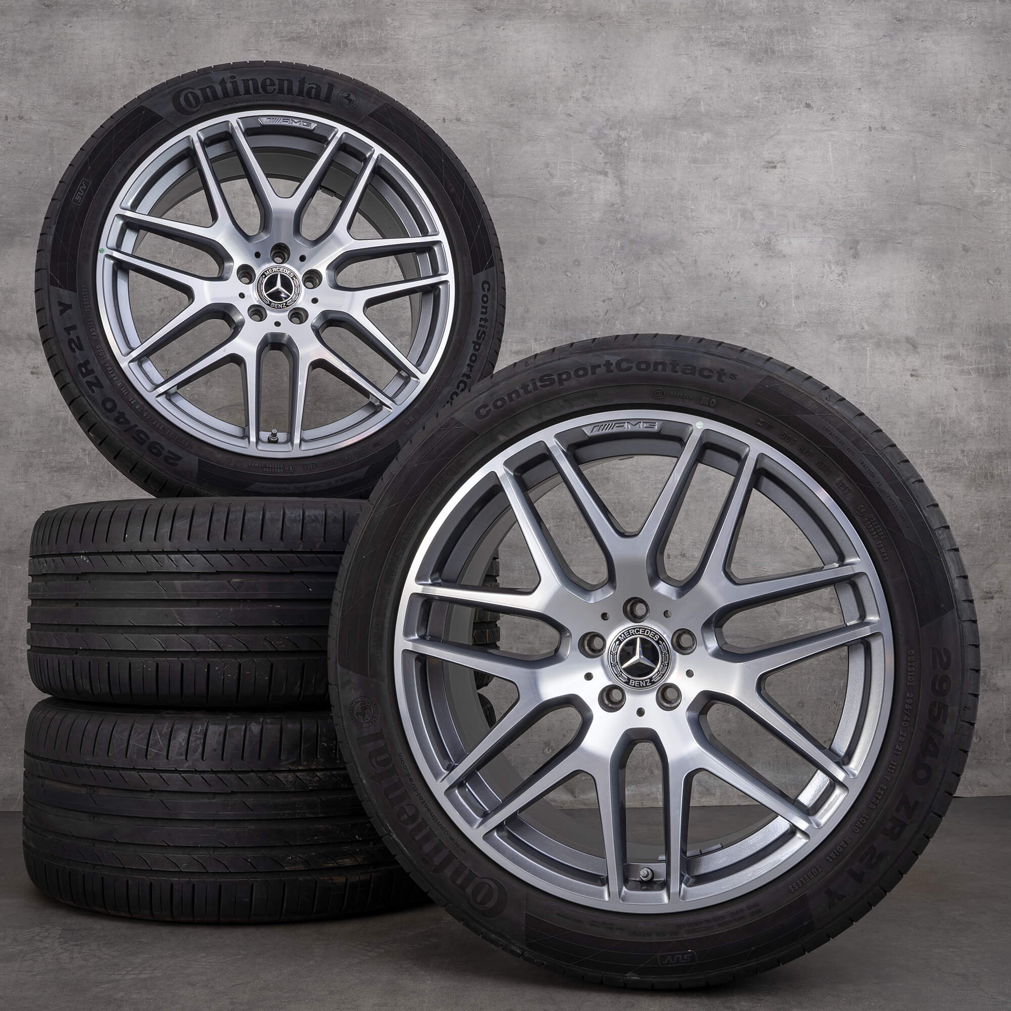 AMG 21 Zoll Felgen Mercedes GLS GLS63 W166 X166 Sommerreifen Sommerräder
