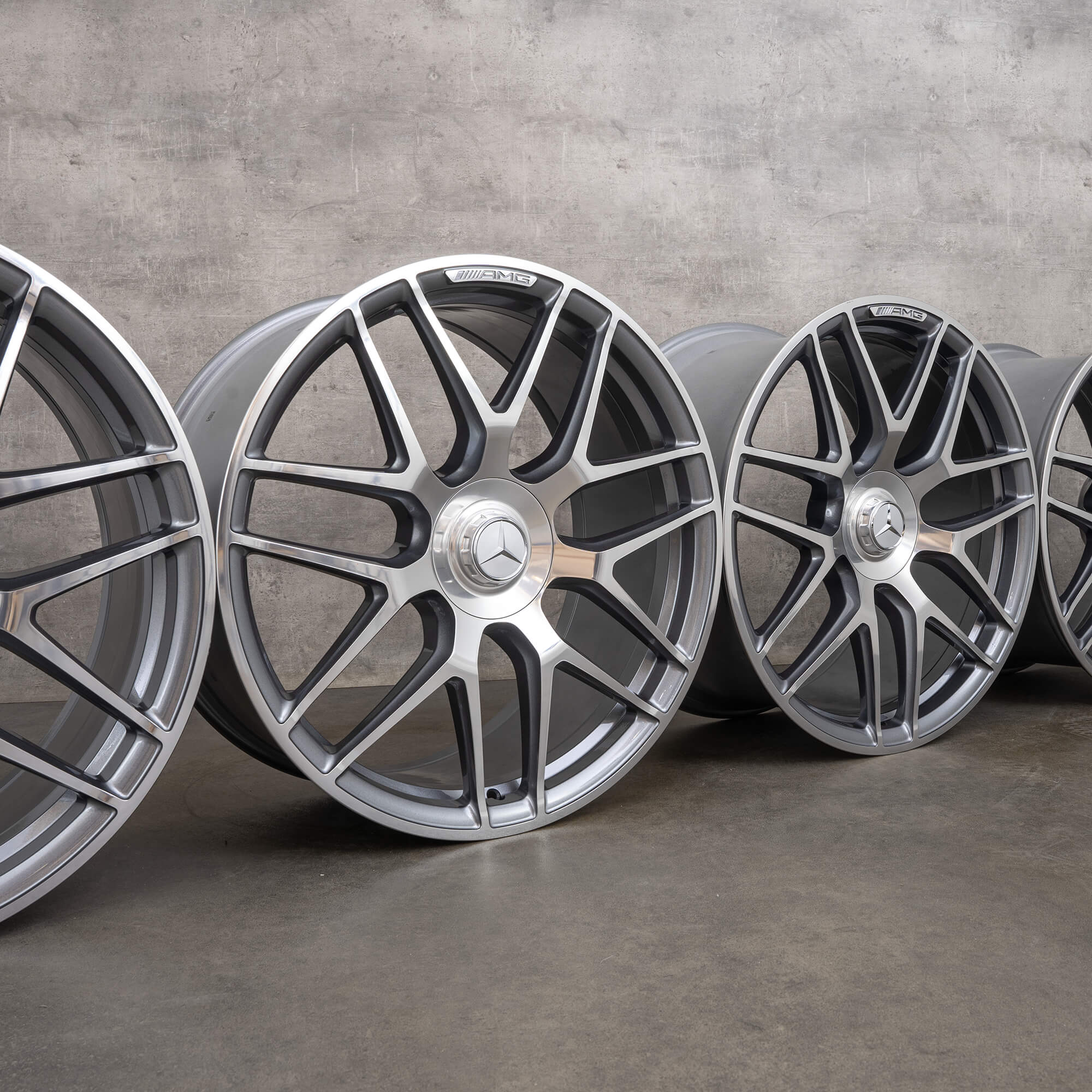 Original AMG Mercedes GLE 53 63 V167 22 inch rims A1674015601 ...