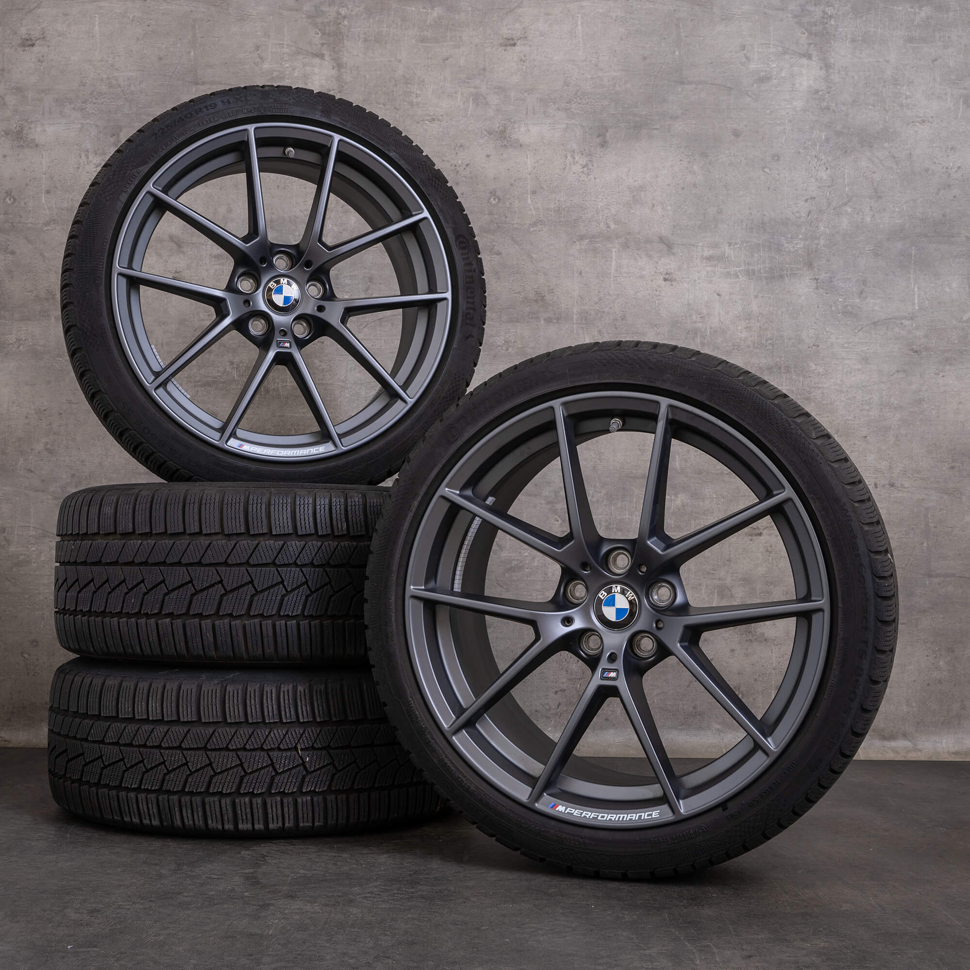 OEM BMW 2 Series 3 4 snow tire packages 19 inch G20 G21 G22 G23 G42 ...