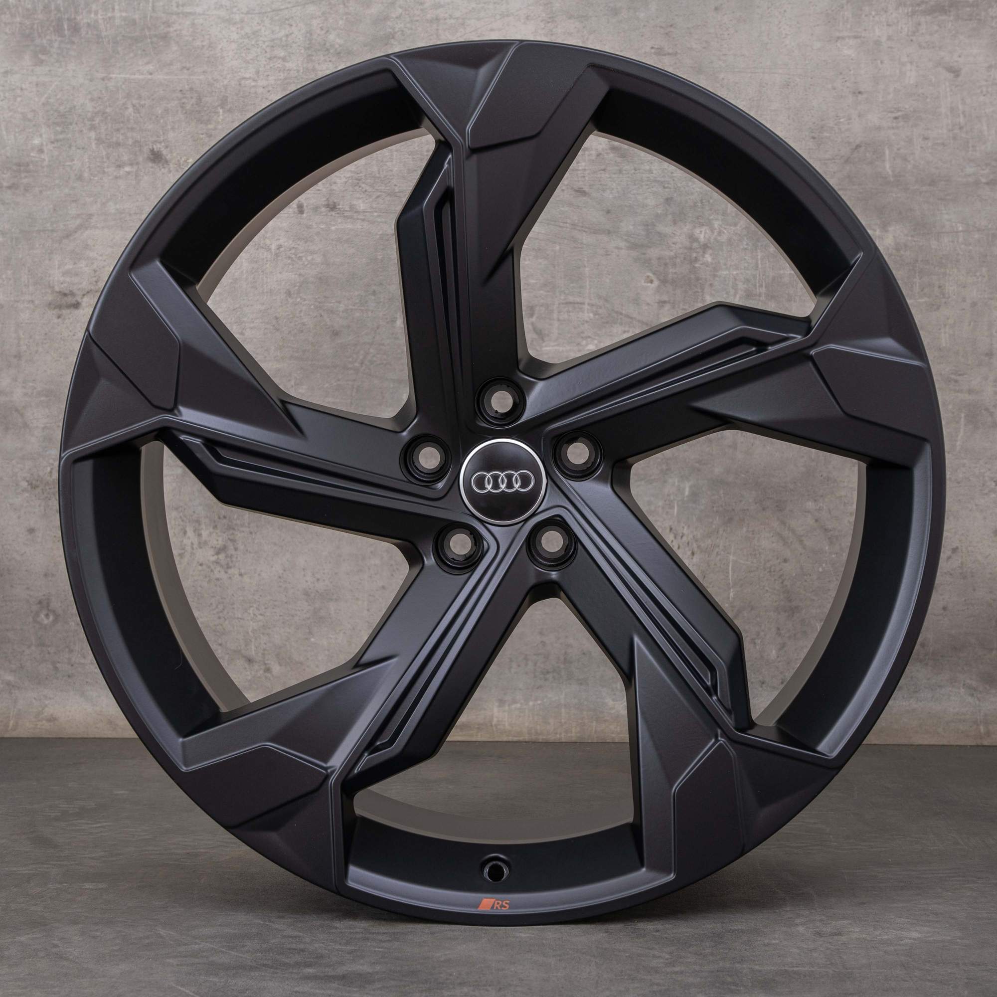 OEM Audi e-tron 4KE rims 22 inch GE 4KE601025D black matt alloy