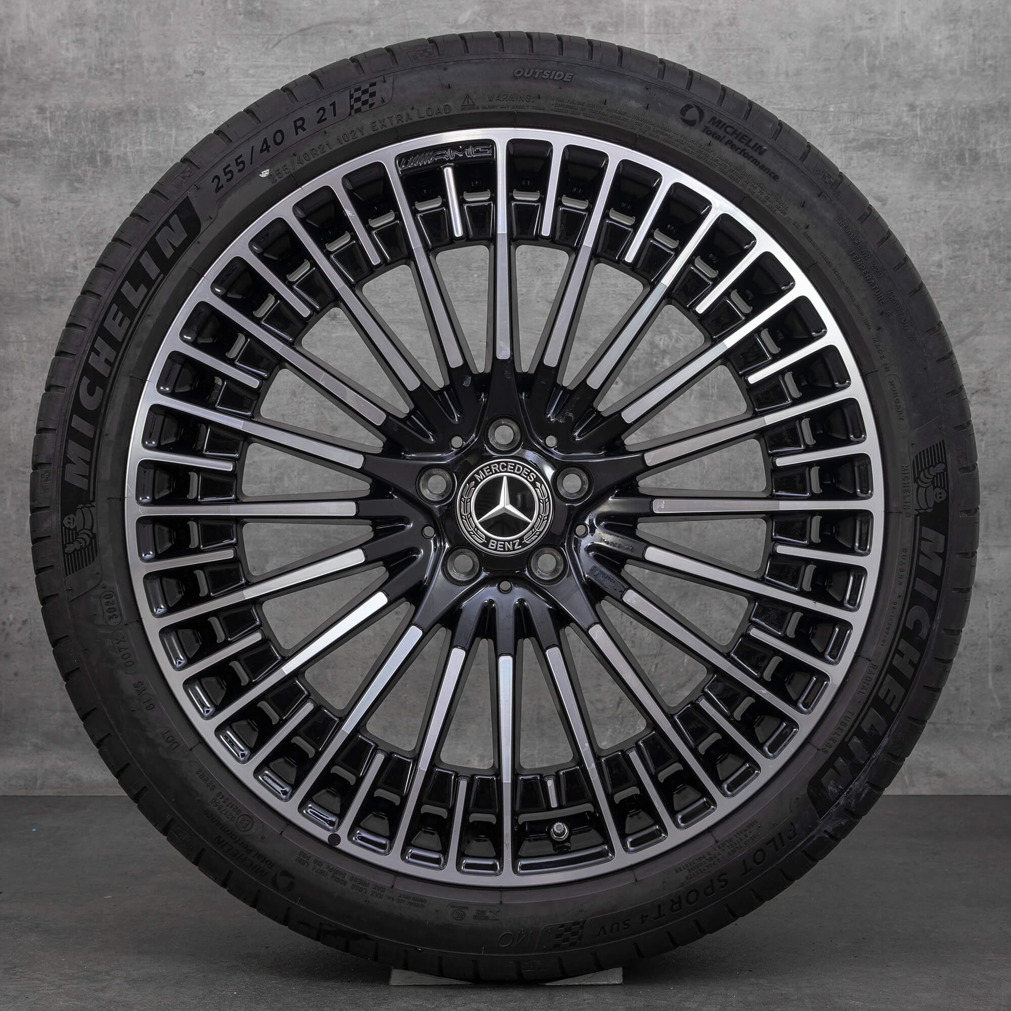 AMG 21 inch rims Mercedes Benz EQC N293 summer tires wheels 6.5 mm