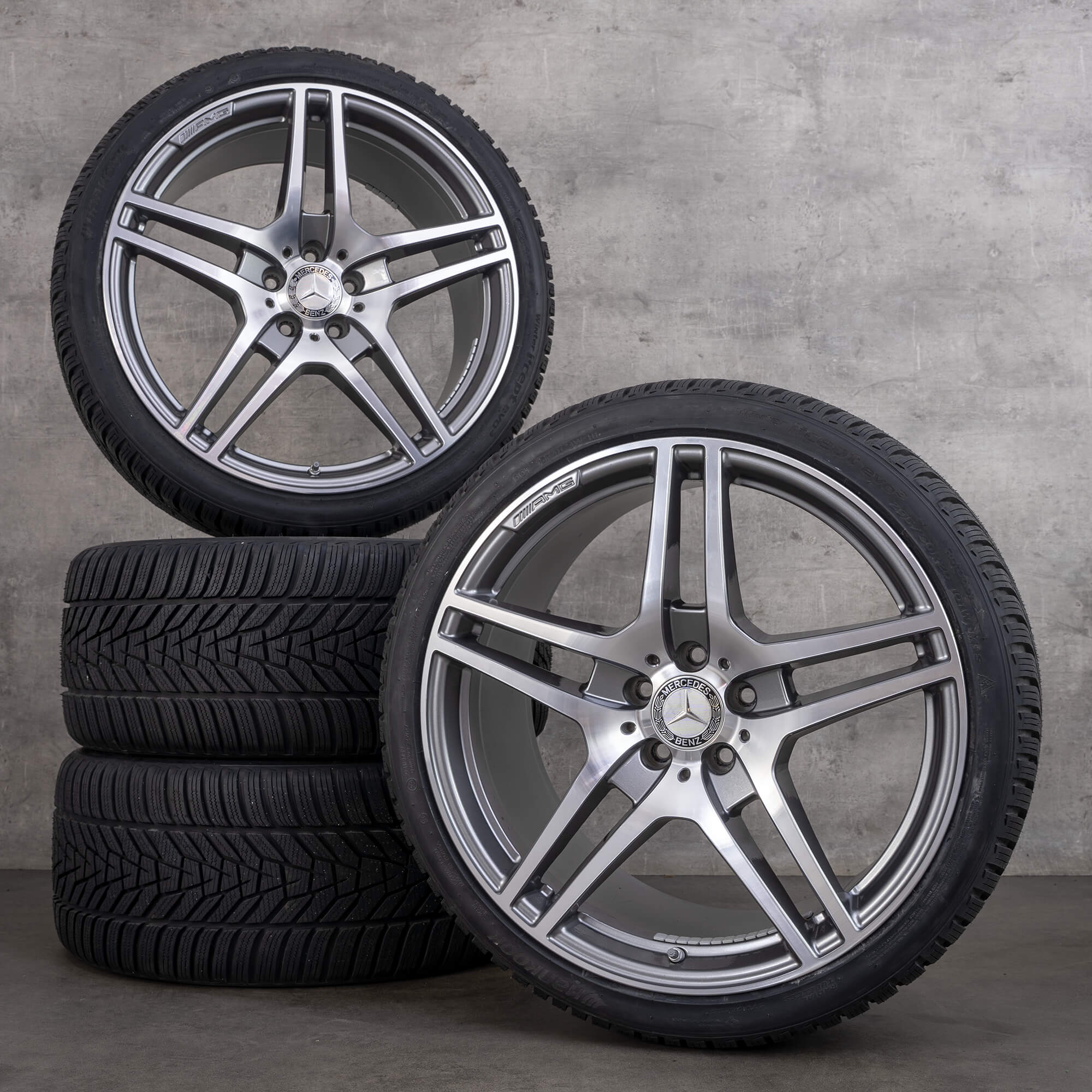 AMG Mercedes Benz SLS R197 C197 Winterräder Alufelgen Winterreifen