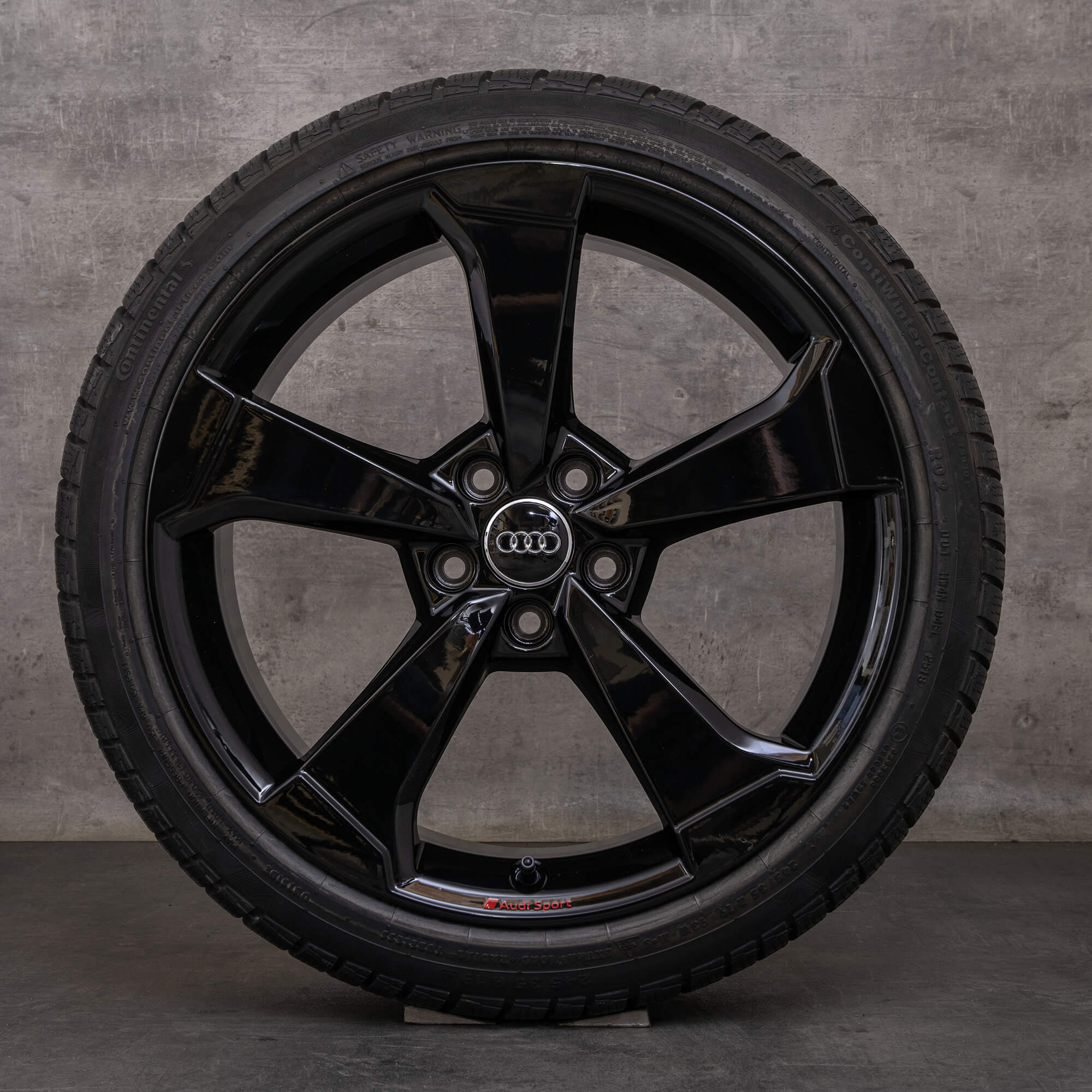 OEM Audi A4 S4 snow tire packages 19 inch B9 8W rims Rotor 8W0601025CG ...