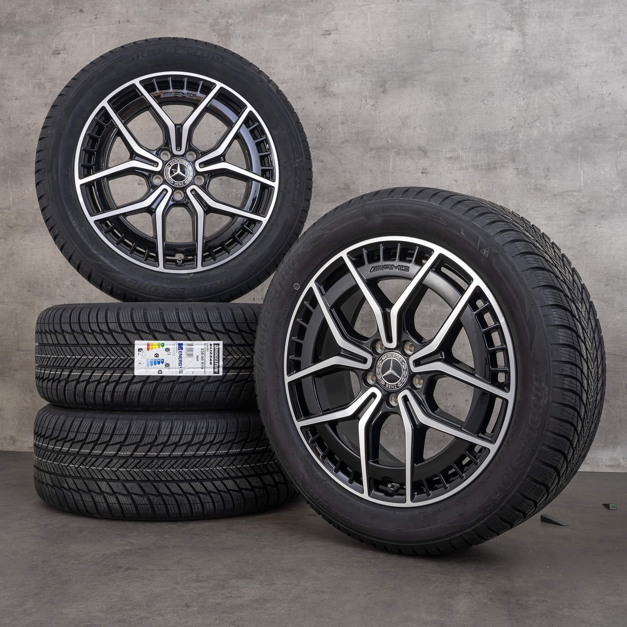 AMG 19 inch Mercedes Benz EQA H243 winter tires wheels A2434010500 NEW